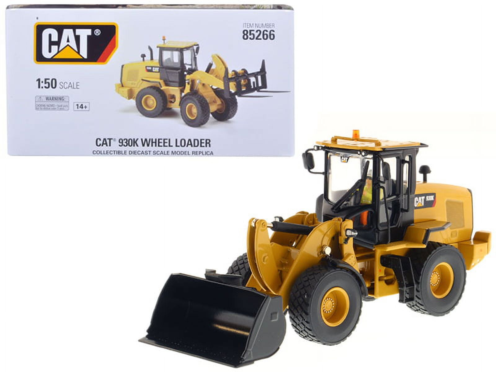 Diecast CAT Caterpillar 930K Wheel Loader with Interchangeable Work ...