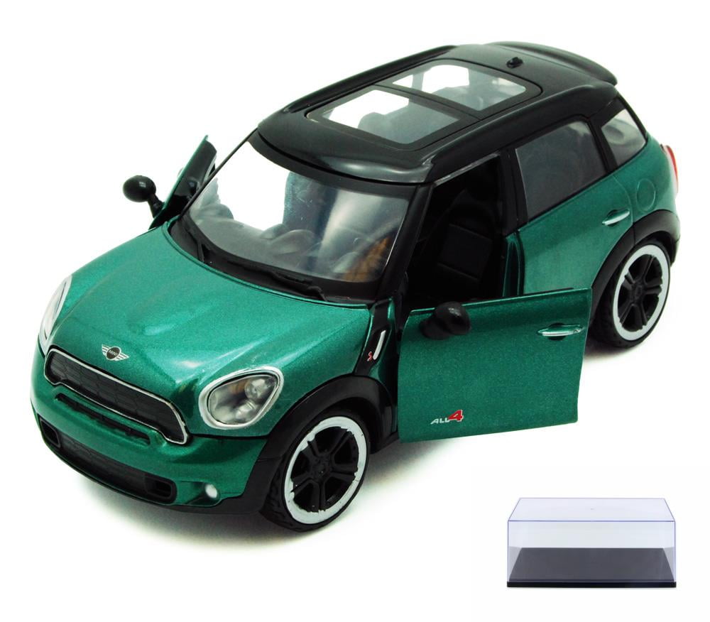 Diecast Car & Display Case Package - Mini-Cooper S Countryman, Green ...