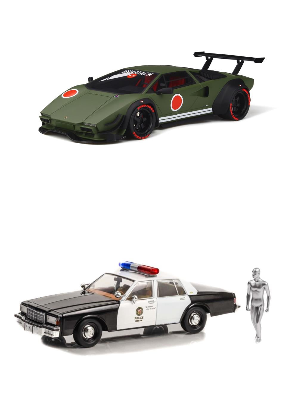Diecast Car Package - Two 1/24 Scale Diecast Model Cars - Walmart.com