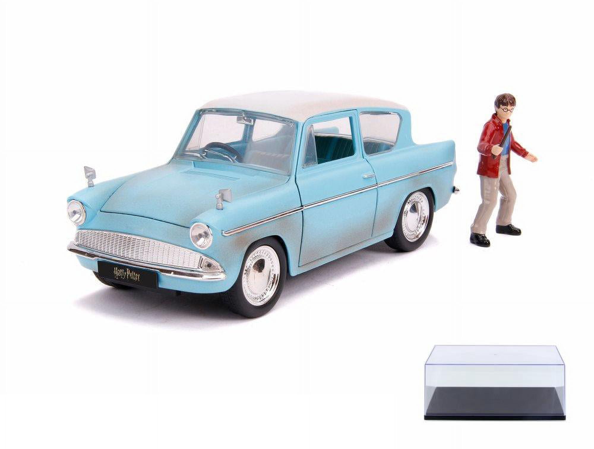 Diecast Car w/Display Case - 1959 Ford Anglia, Harry Potter - Jada ...