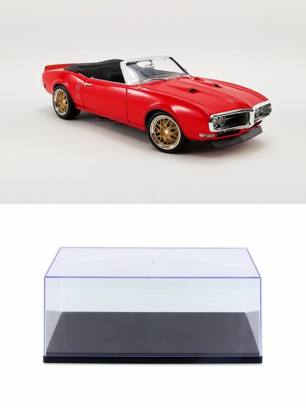 Diecast Car w/Display Case - 1968 Pontiac Firebird Convertible ...