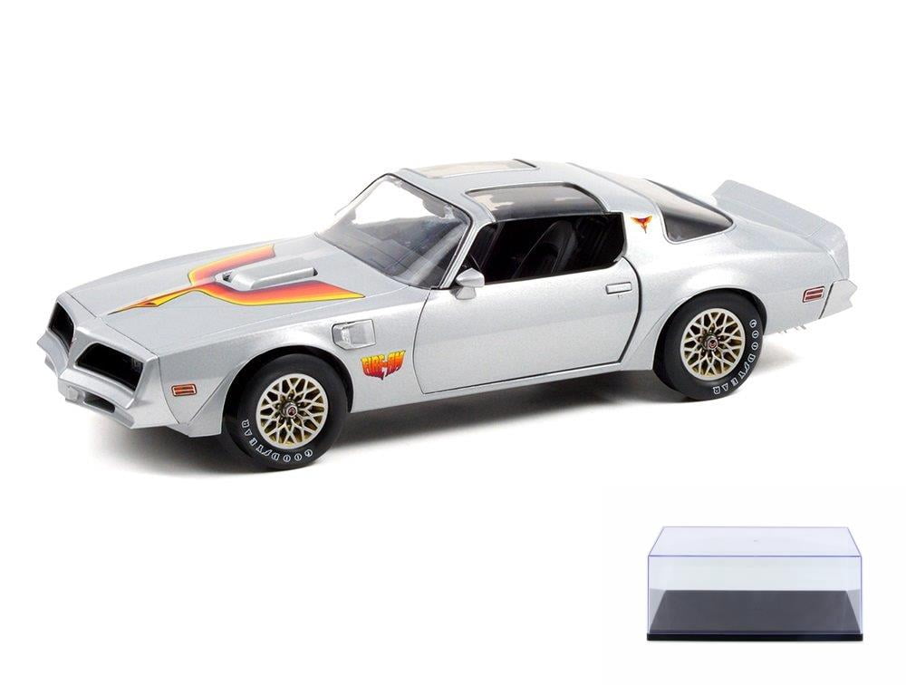Diecast Car w/Display Case - 1977 Pontiac Firebird "Fire AM" By Very ...