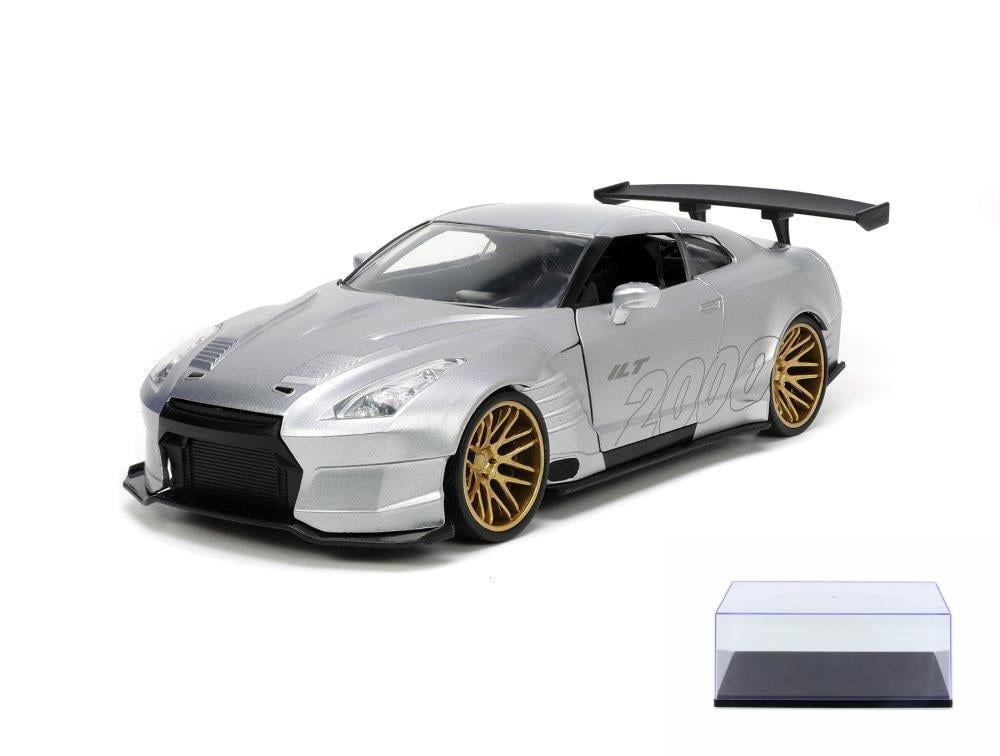 Diecast Car w/Display Case - 2009 Nissan GT-R (R35) Ben Sopra, Candy ...