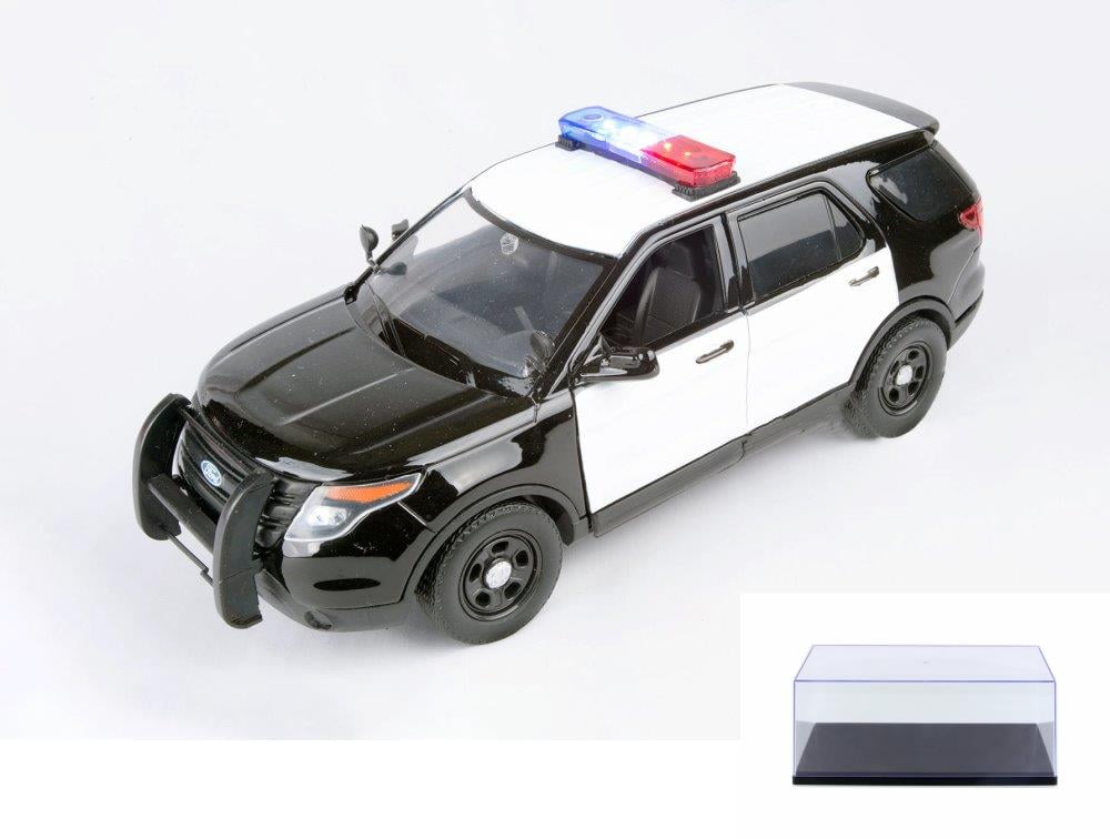 Diecast Car w/Display Case - 2015 Ford Unmarked Police Interceptor ...