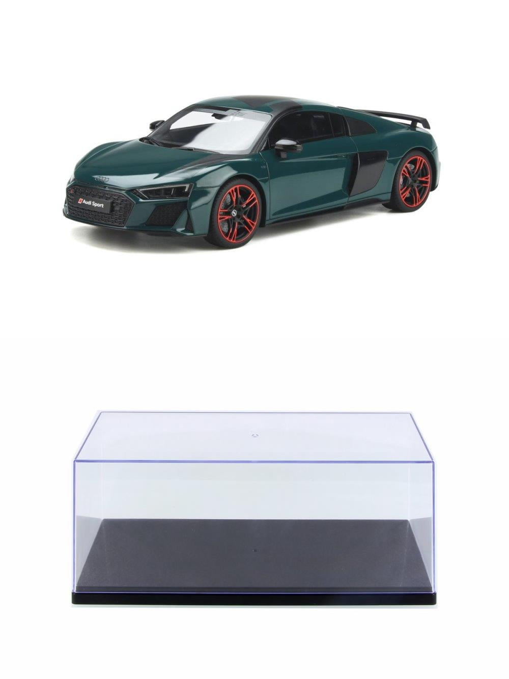 Diecast Car w/Display Case - 2020 Audi R8 Green Hel, Tioma Green - GT ...