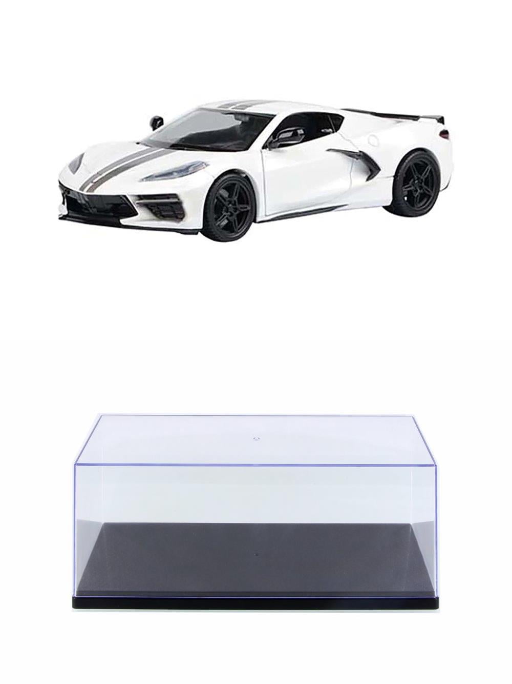 Diecast Car w/Display Case - 2020 Chevy Corvette C8Â StingrayÂ Hardtop ...