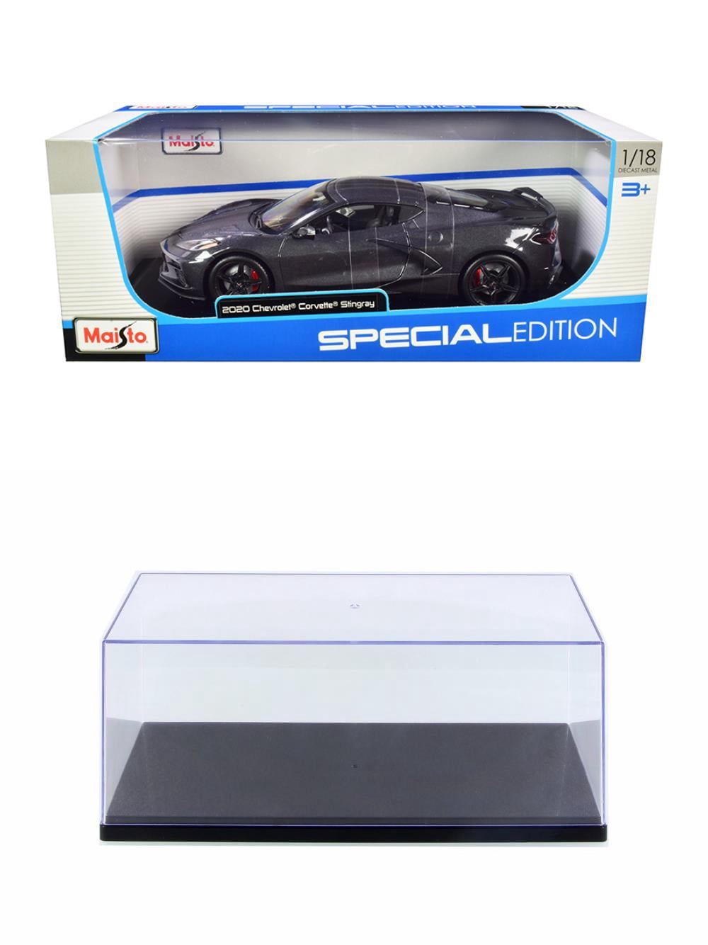 Diecast Car w/Display Case - 2020 Chevy Corvette Stingray C8Ã‚Â , Dark ...