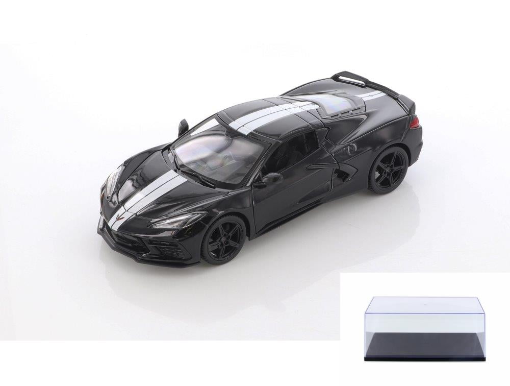 Diecast Car w/Display Case - 2020 Chevy Corvette Stingray Coupe Z51 ...