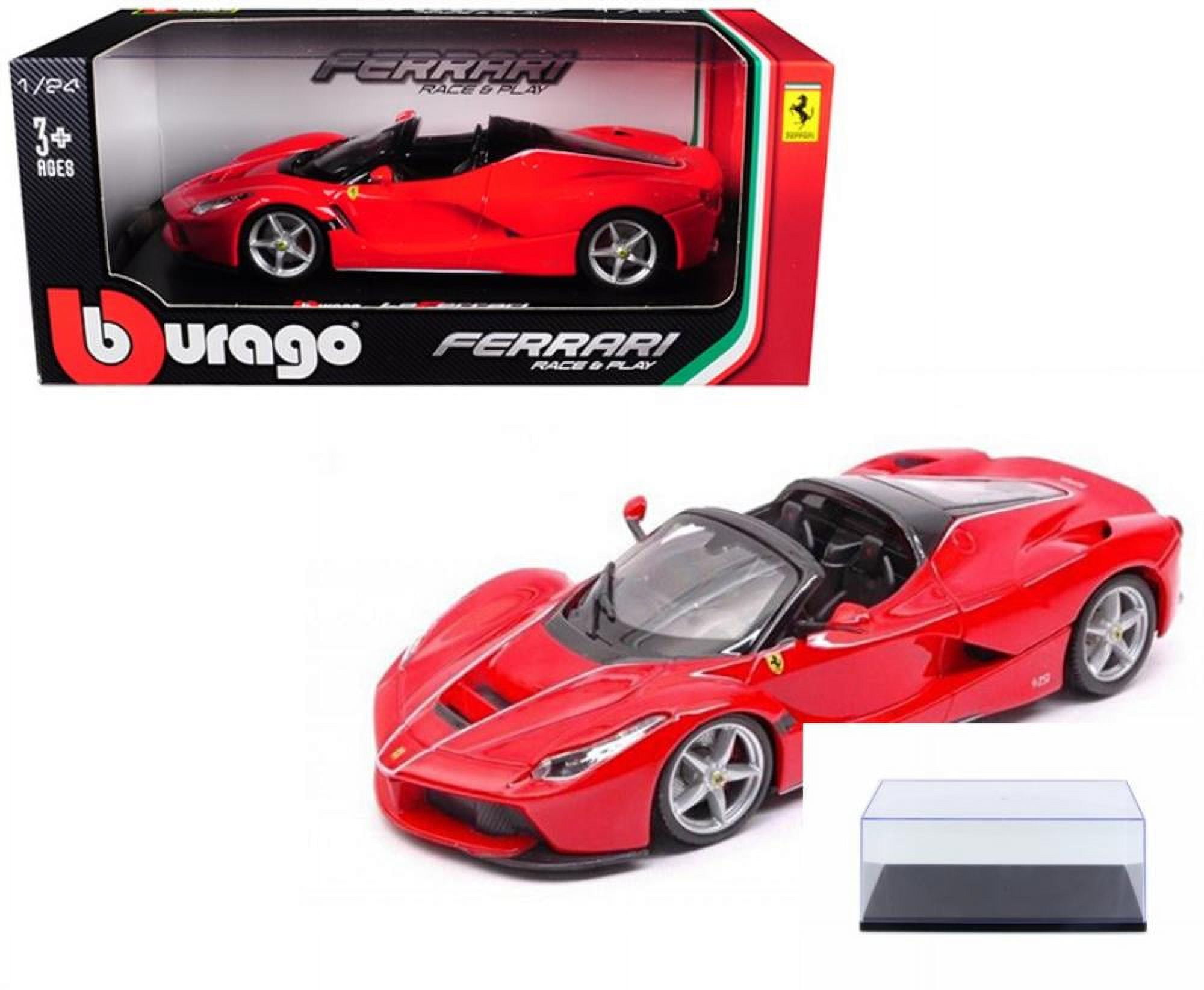 Diecast Car W Display Case Ferrari LaFerrari F70 Aperta Red diecast-car-w-display-case-ferrari-laferrari-f70-aperta-red