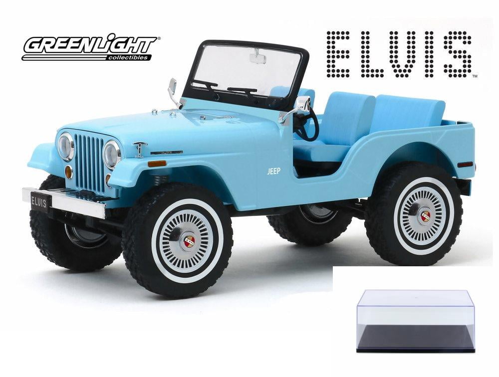 Diecast Car w/Display Case - Jeep CJ-5, Elvis Presley - Greenlight ...
