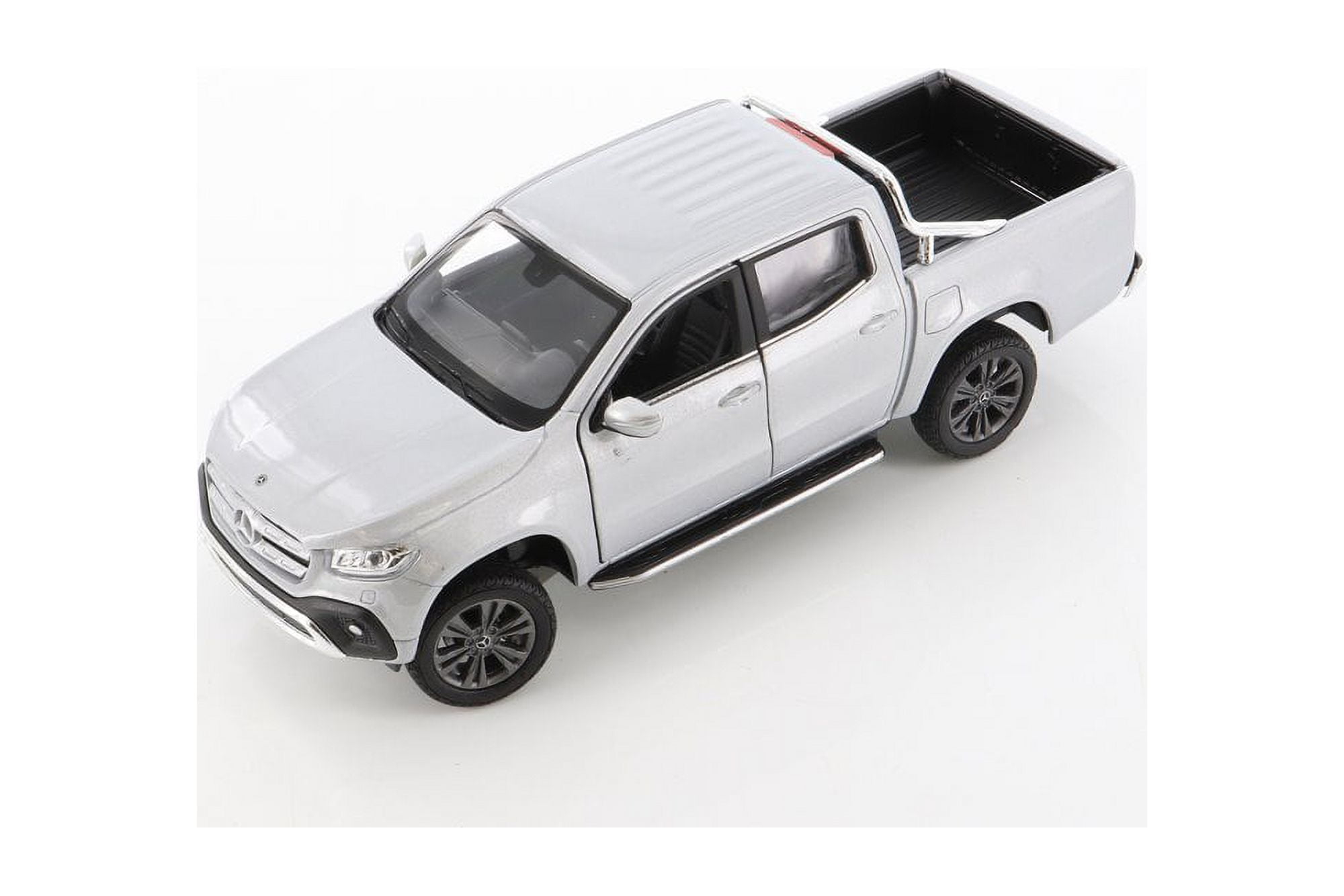 Diecast Car w/Display Case - Mercedes-Benz X-Class Pickup Truck, Silver ...