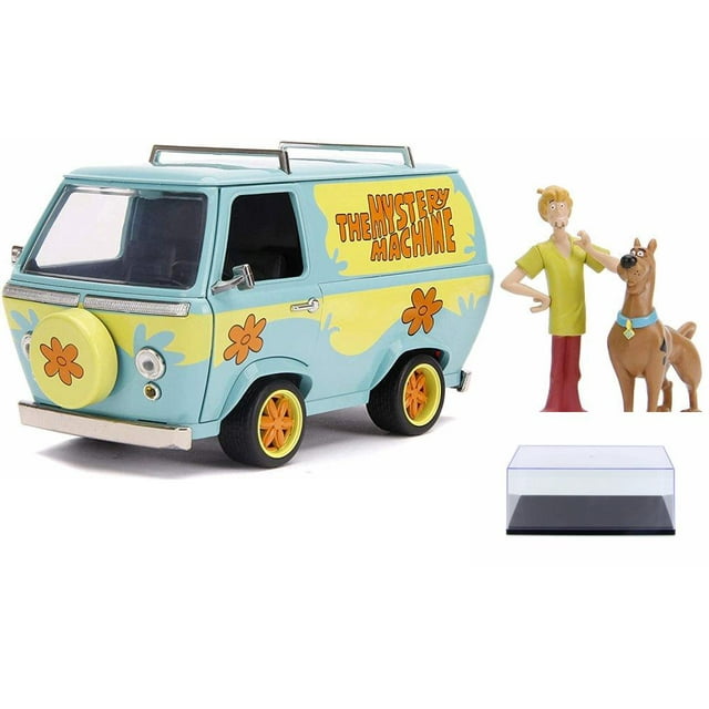 Diecast Car w/Display Case - Scooby-Doo Mystery Machine w/Shaggy ...