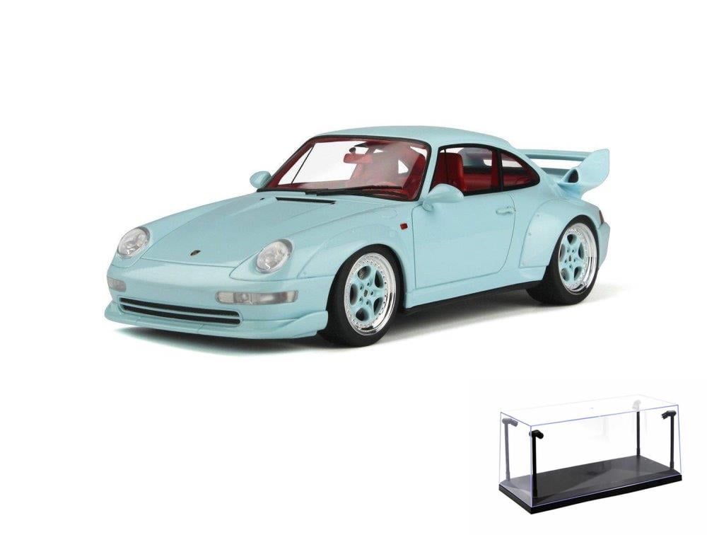 Diecast Car w/LED Display Case - 1996 Porsche 911 (993) GT Coupe, Coppa ...