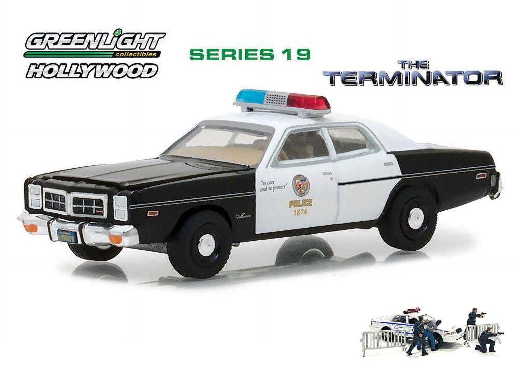 Diecast Car w/Police Figurine Set - 1977 Dodge Monaco Metropolitan ...