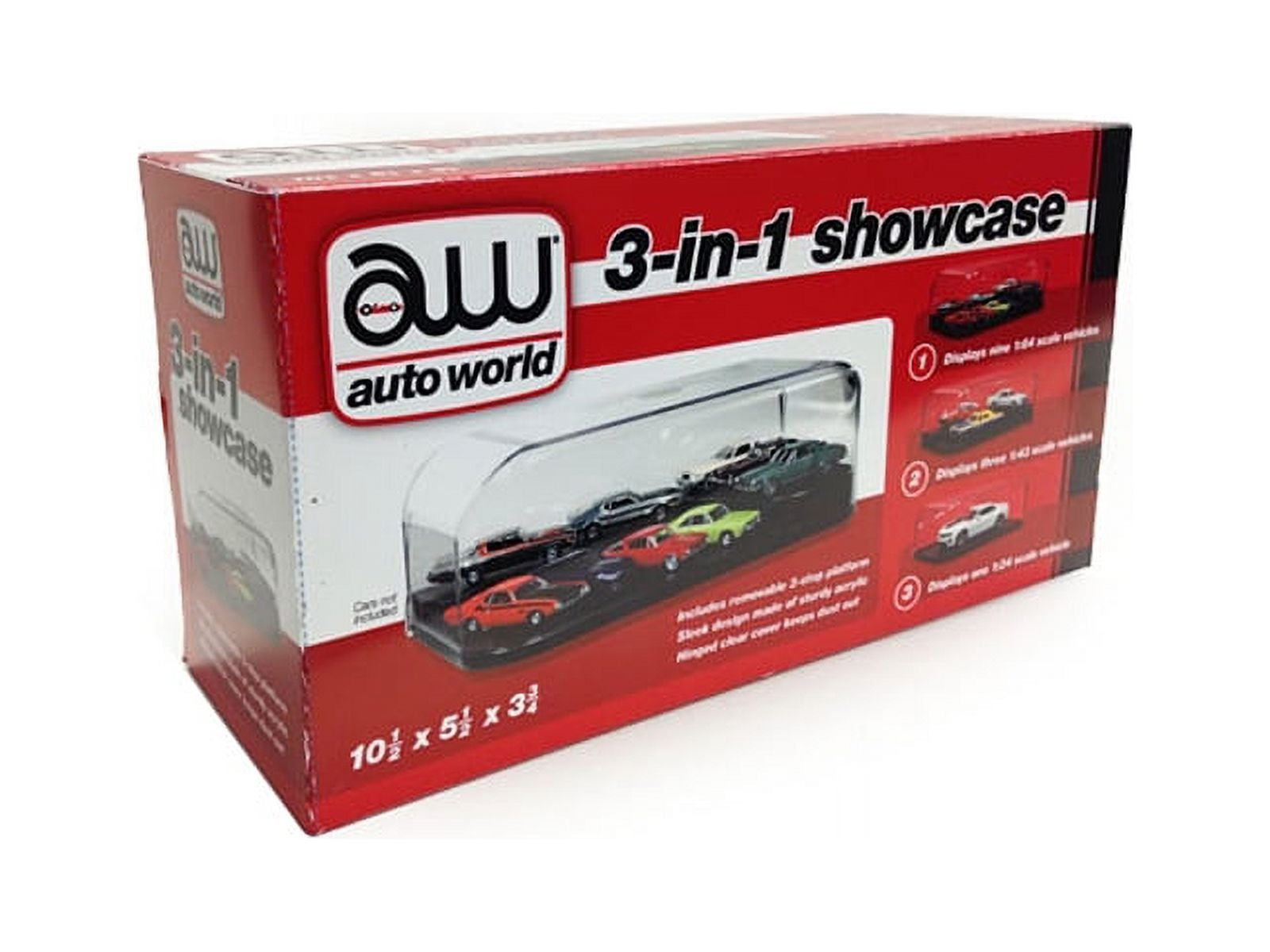 Collectible Display Show Case for 1/64 1/43 1/24 Diecast Models by Auto ...