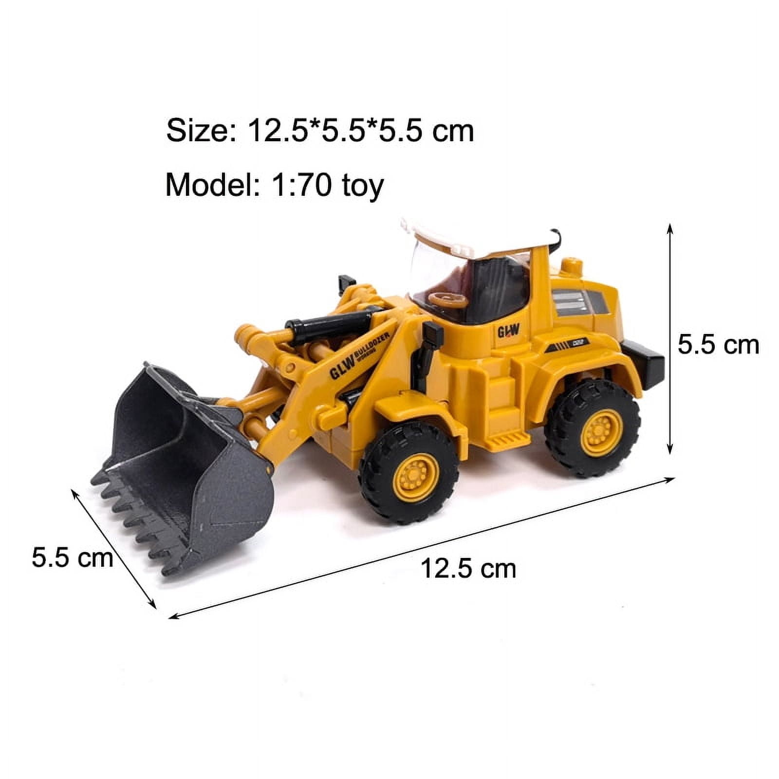 Diecast Excavator Tower Crane Toy Tractor forklift trucks Car Bulldozer ...