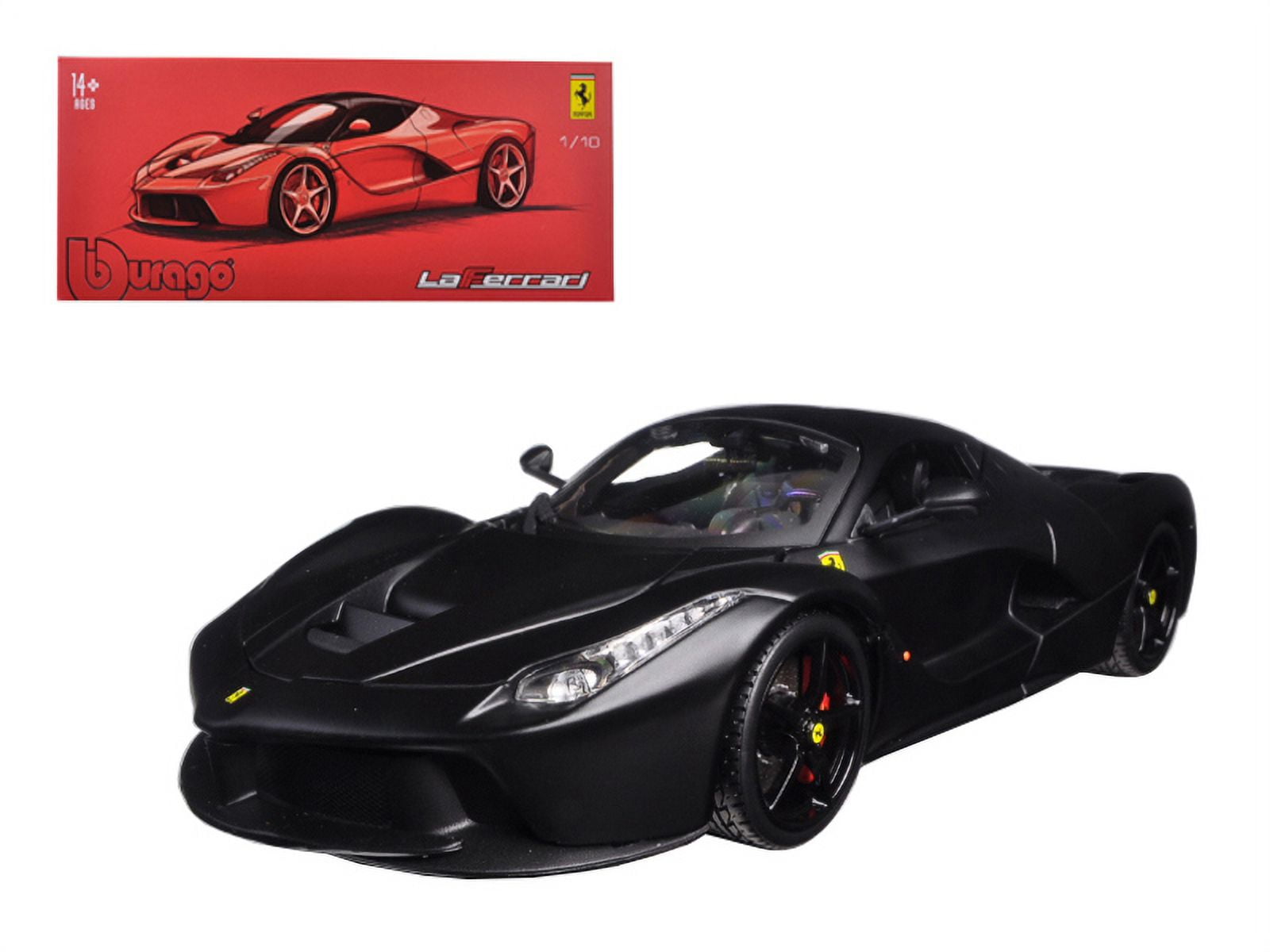 Diecast Ferrari LaFerrari F70 Matt Black "Signature Series" 1/18 ...