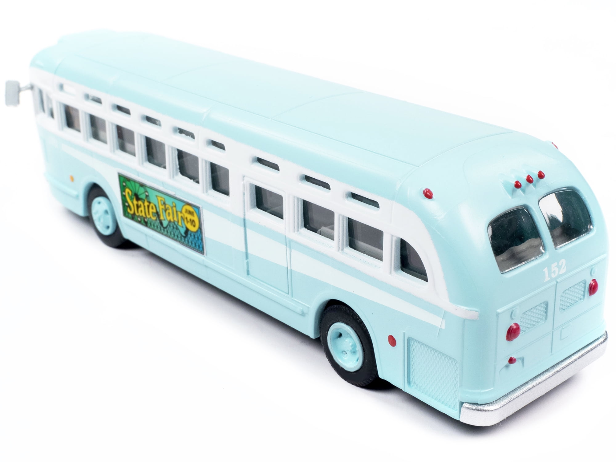 GMC PD-4103 Transit Bus #152 Light Blue "Burlington New Jersey" 1/87 ...