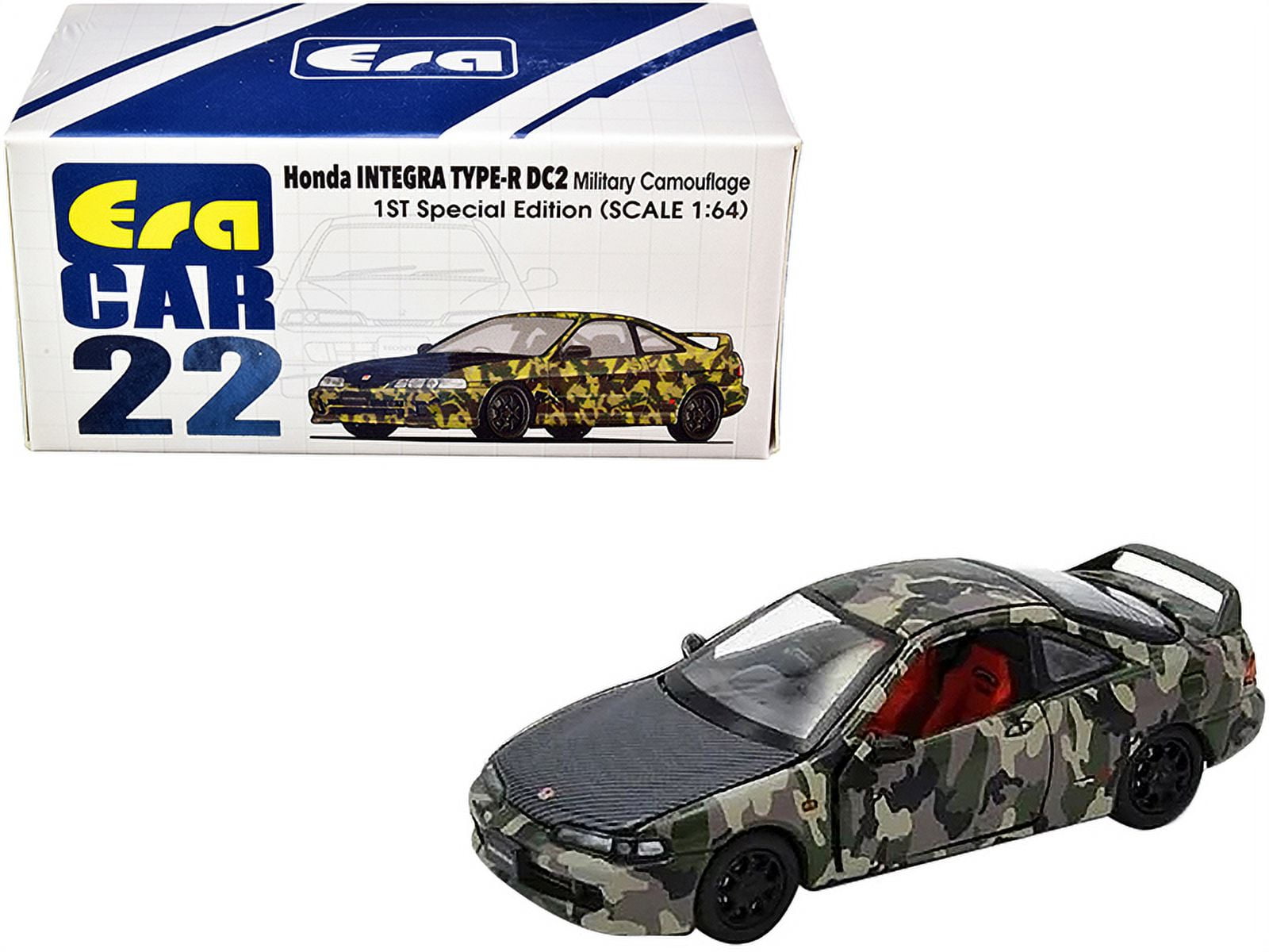 Honda Integra Type-R DC2 Military Camouflage with Carbon Hood "Special ...