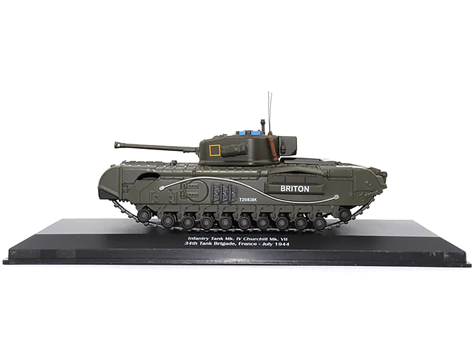 Diecast Infantry Tank Mk. IV Churchill Mk. VII "Briton" "UK 34th Tank ...