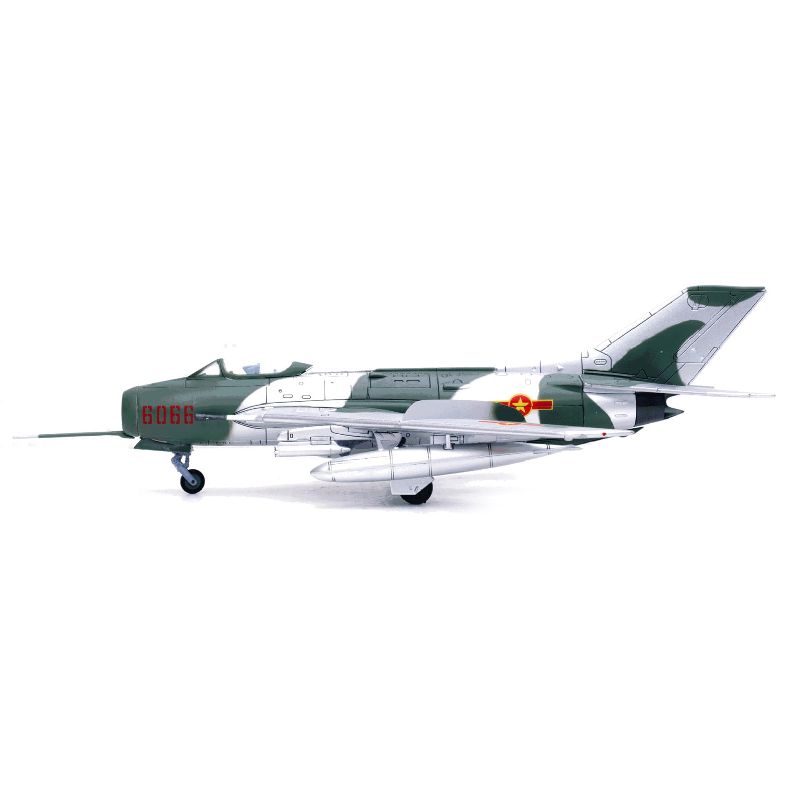 Diecast J-6 Fighter Model for Desk Decor 1:72 Scale, Detailed Replica ...