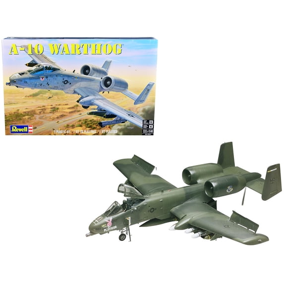Level 4 Model Kit Fairchild Republic A-10 Warthog (Thunderbolt II ...