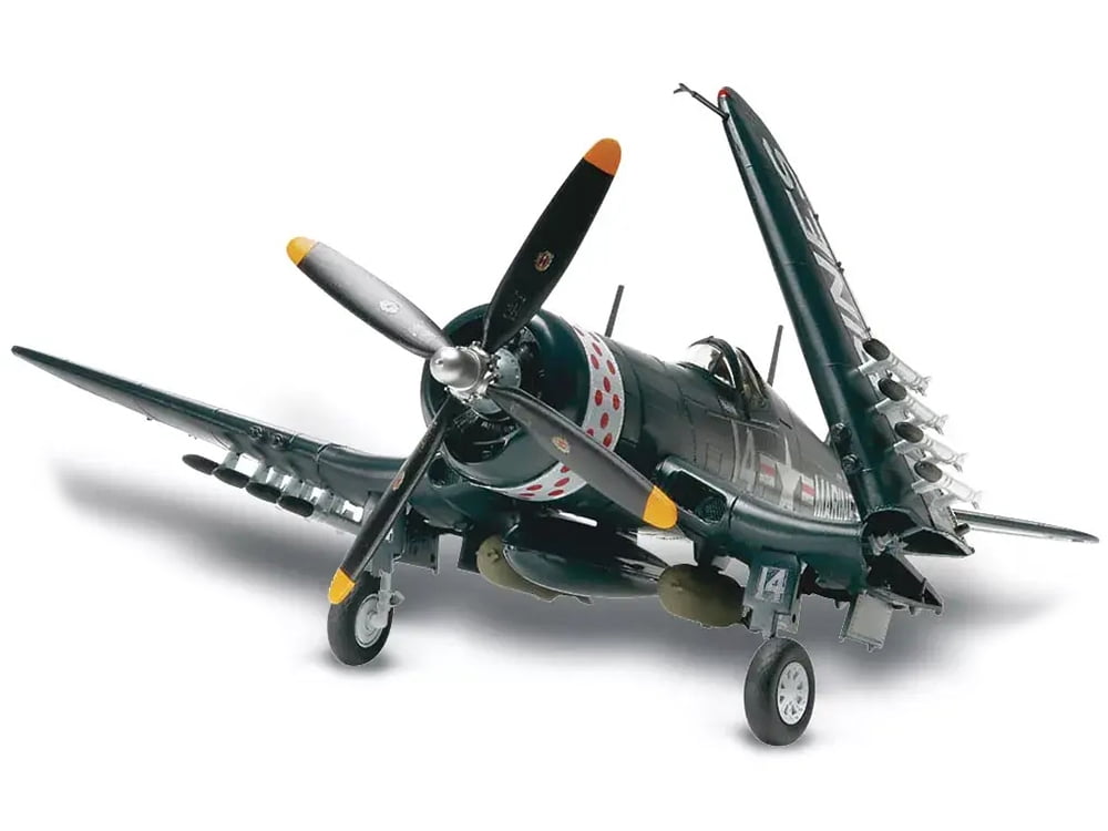 Diecast Level 4 Model Kit Vought F4U-4 Corsair Aircraft 1/48 Scale ...