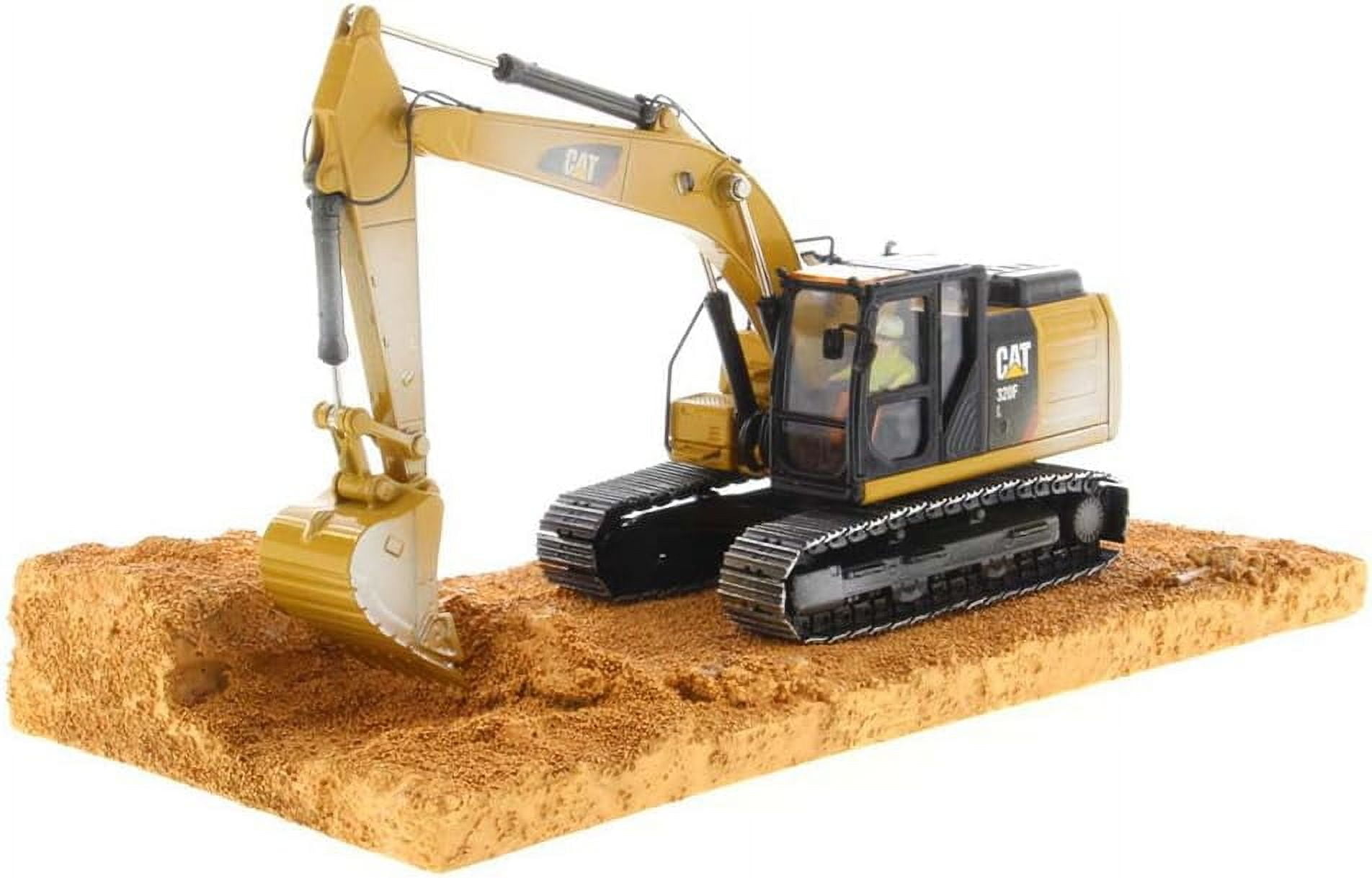 Diecast Masters 1:50 Caterpillar 320F L Excavator Model, Weathered ...