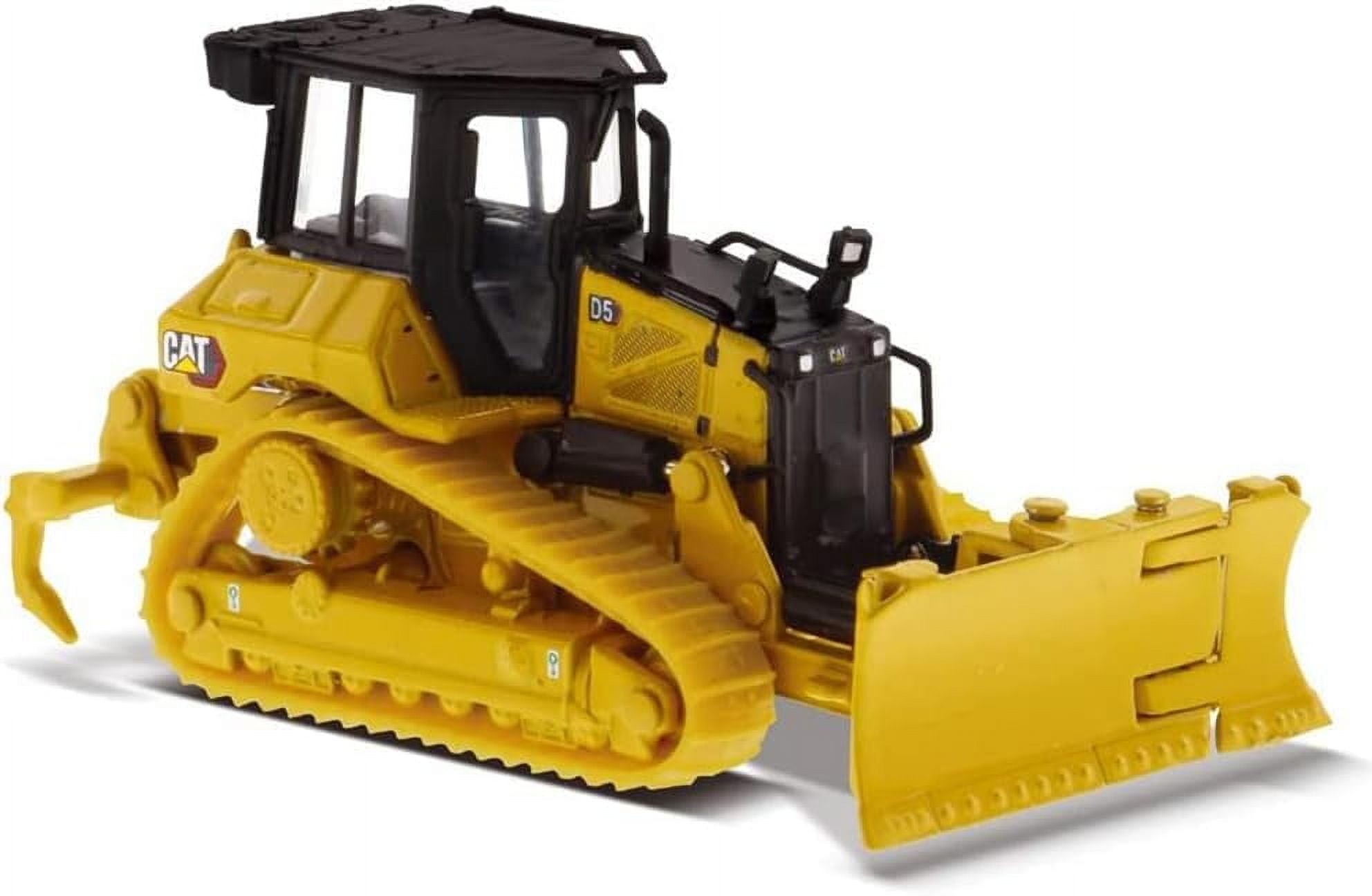 CAT Caterpillar D5 Track-Type Dozer Yellow w/Fine Grading Undercarriage ...