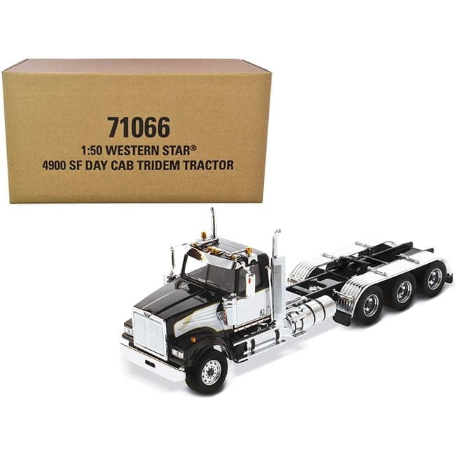 Diecast Masters 71066 1-50 Scale Black Transport Series Western Star ...