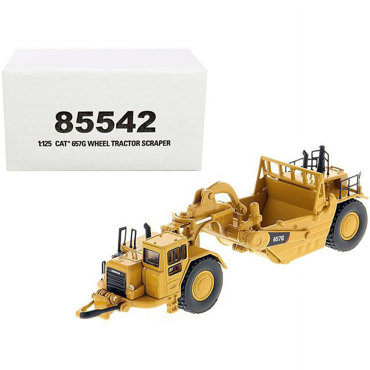 Diecast Masters 85542 Wheeled Scraper Tractor High Line Series 1 by 125 ...