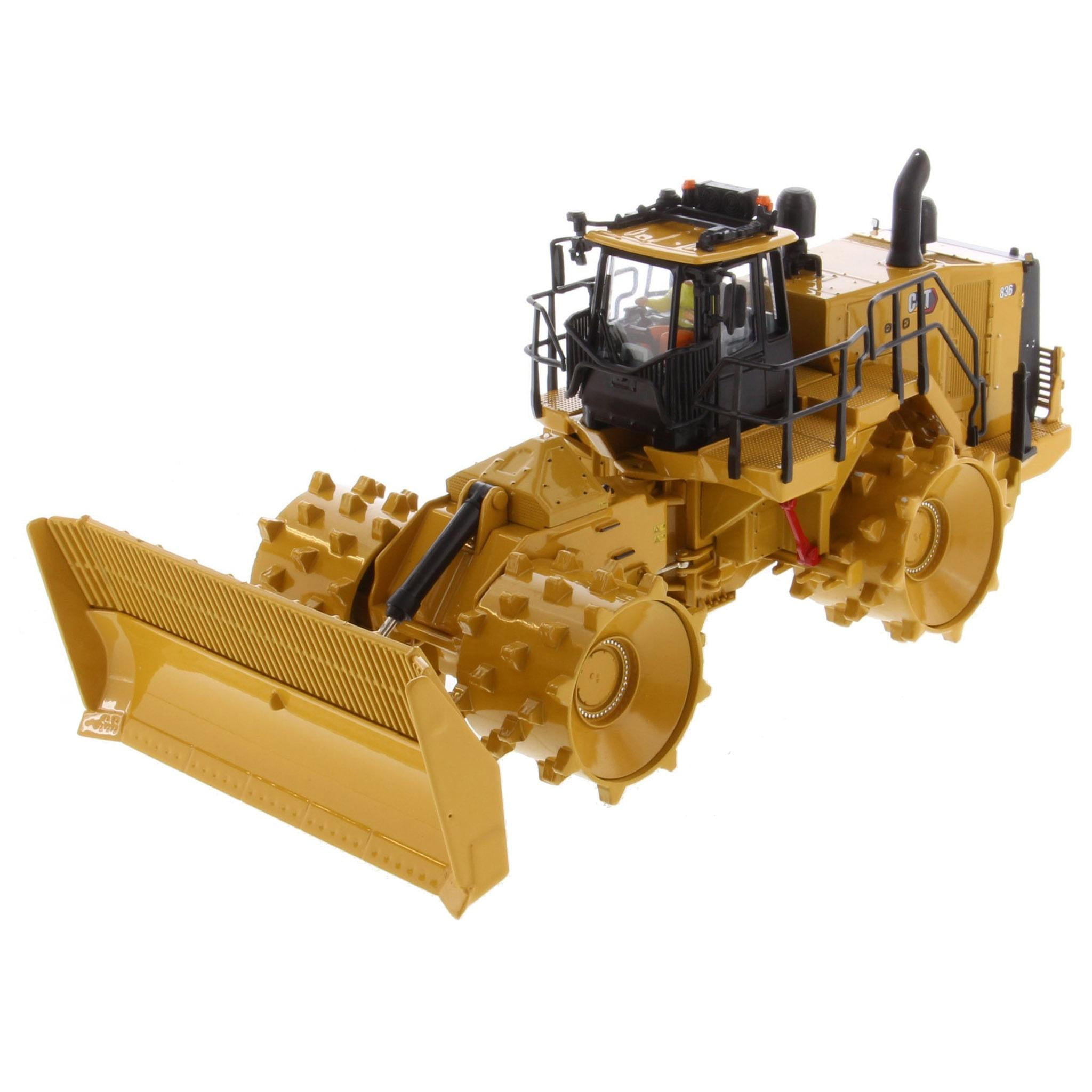 Diecast Masters 1/50 CAT 836 Landfill Compactor 85763 - Walmart.com