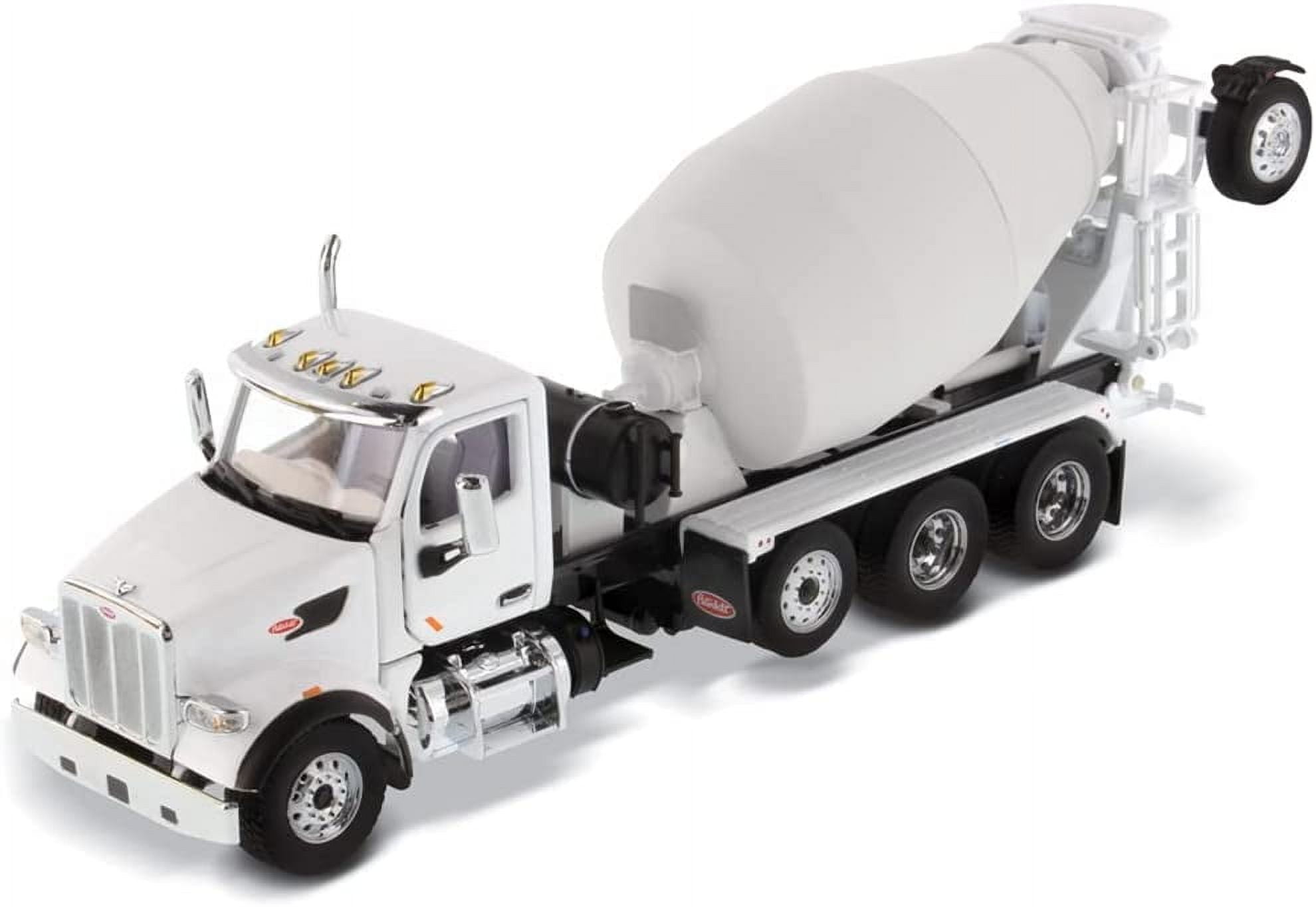 Diecast Masters Peterbilt 567 with McNeilus Bridgemaster Mixer, White ...