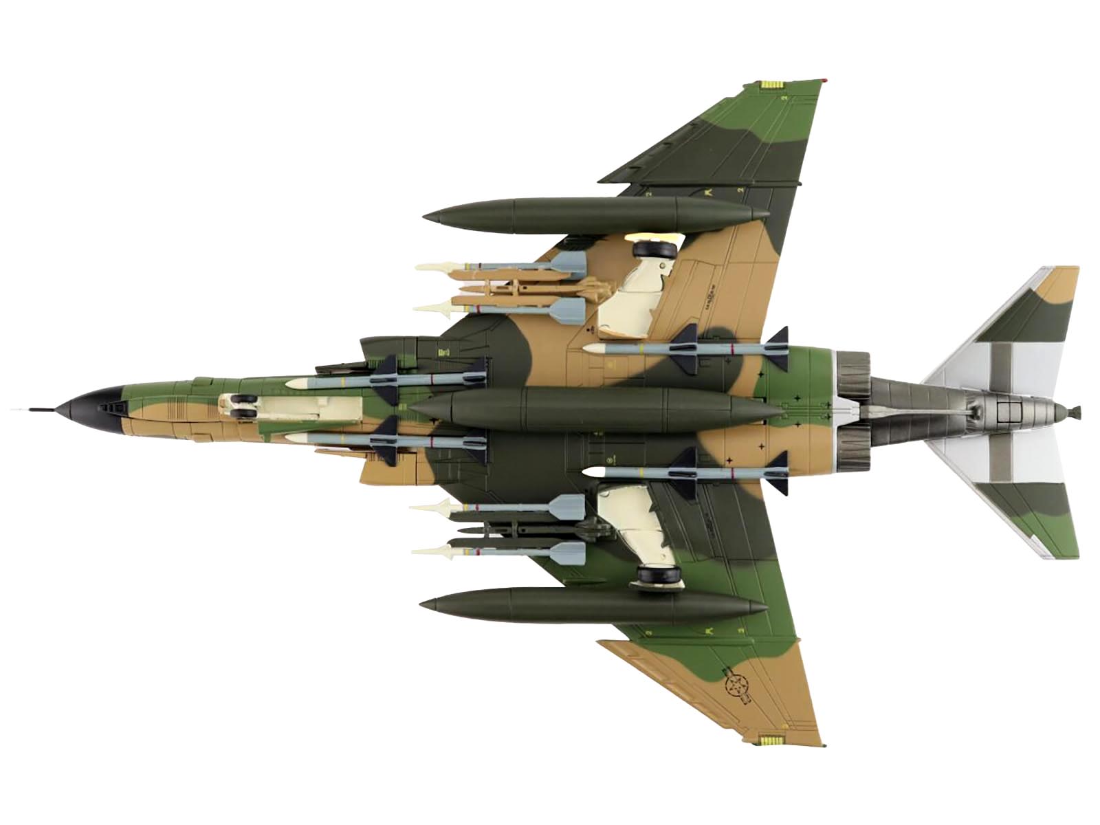 Diecast McDonnell Douglas F-4E Phantom II Aircraft "163rd Tactical Squadron 122nd Fort Wayne IN ...