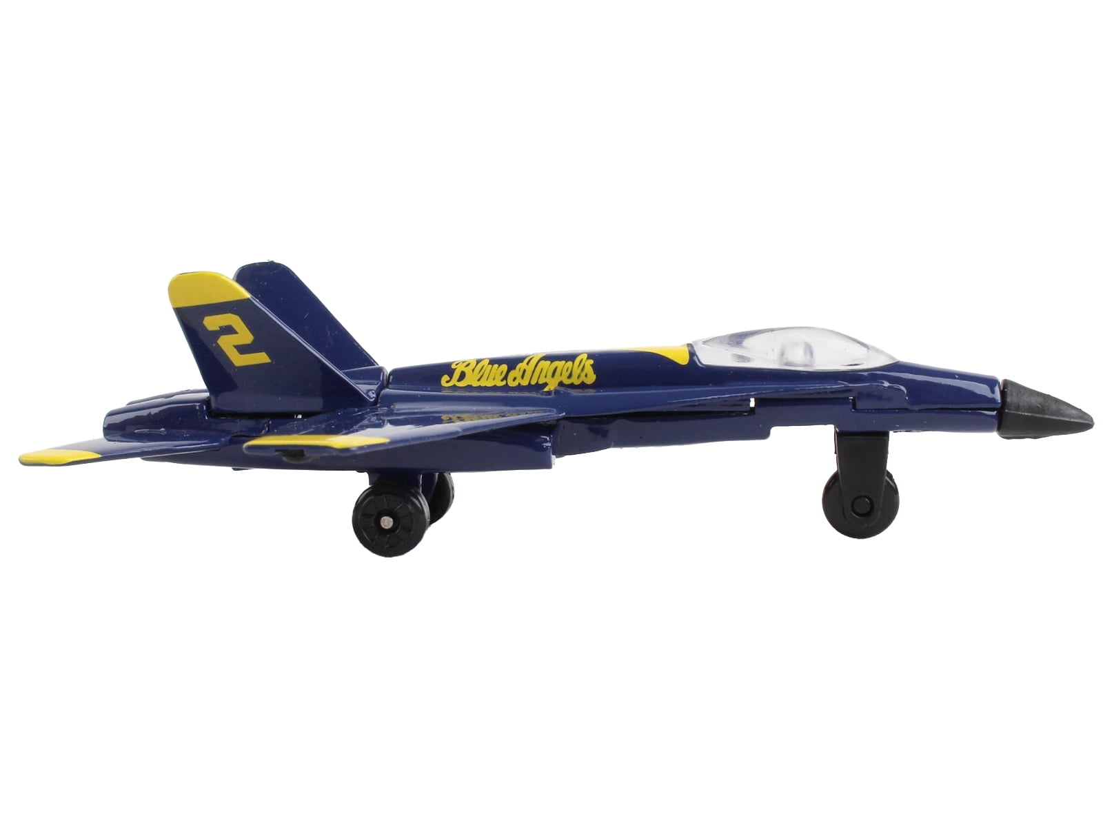 Diecast McDonnell Douglas F/A-18A Hornet Aircraft Blue "United States ...
