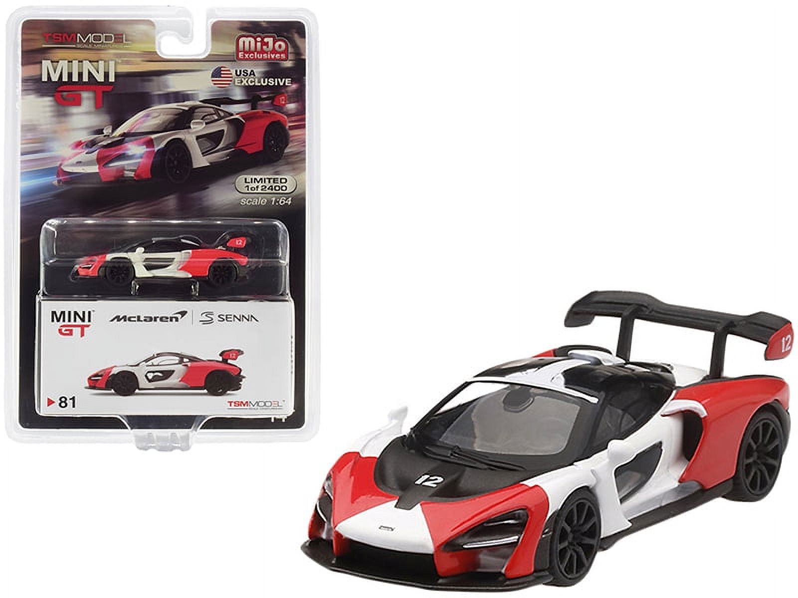 Diecast McLaren Senna Orange and White Limited Edition to 2,400 pieces ...