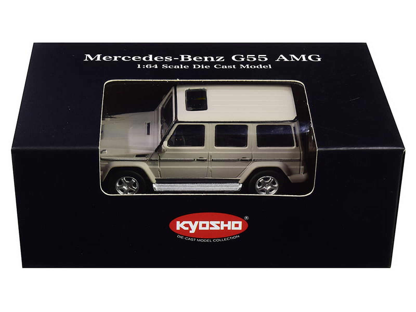 Mercedes Benz G55 AMG Gray 1/64 Diecast Model Car by Kyosho - Walmart.com