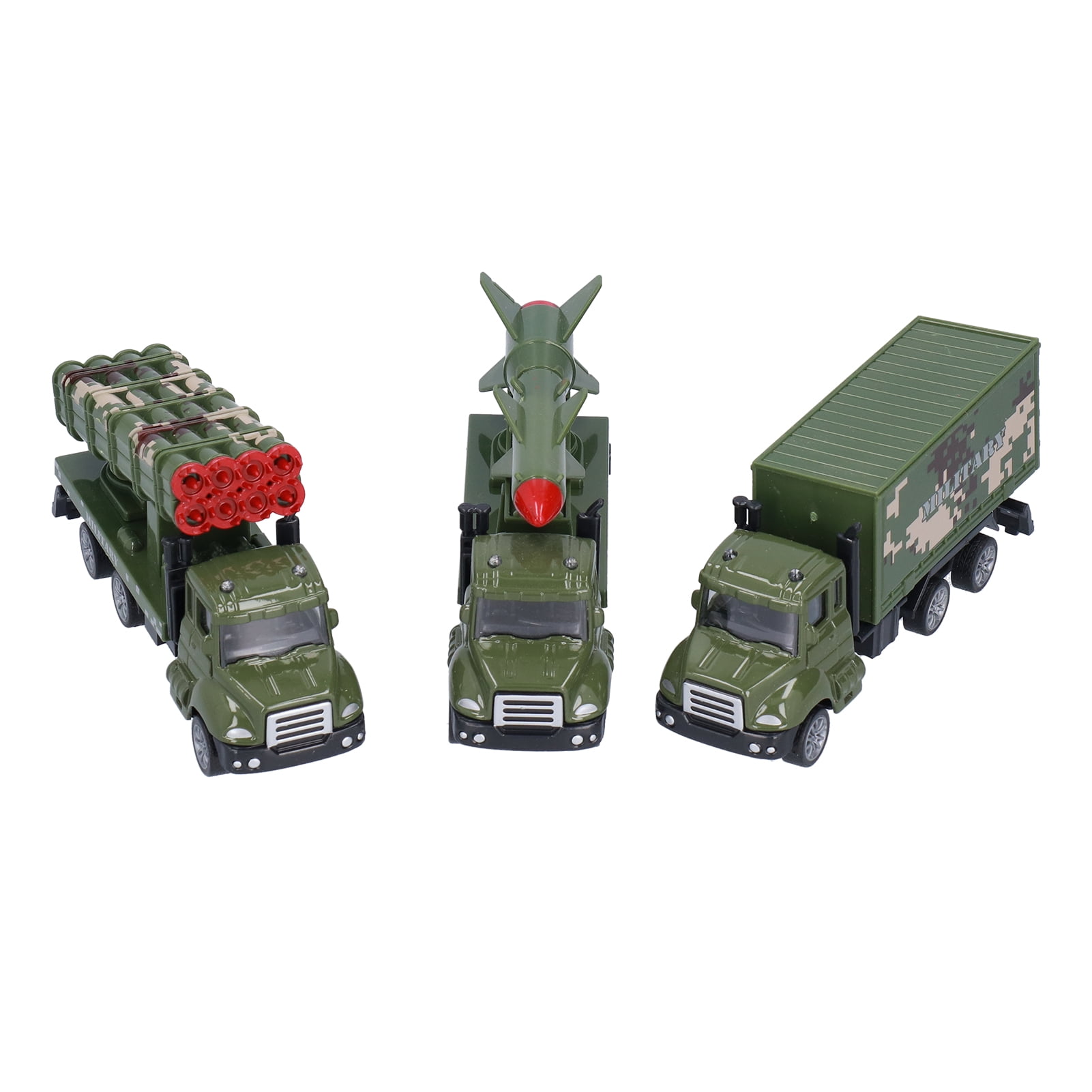 Diecast Military Toy Vehicles Set, Metal Army Model, Crash Resistant ...