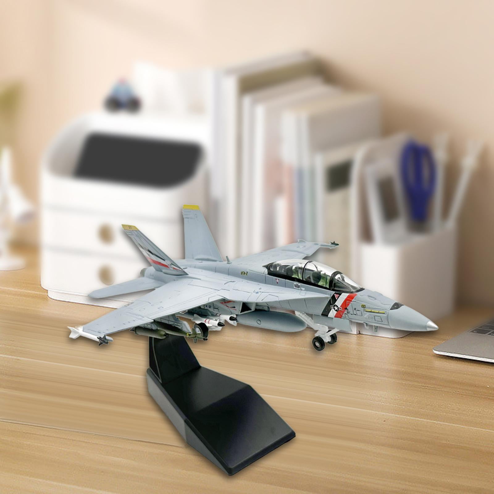 Diecast Model 1:100 Jet Aircraft Simulation Fighter Ornament Airplane ...