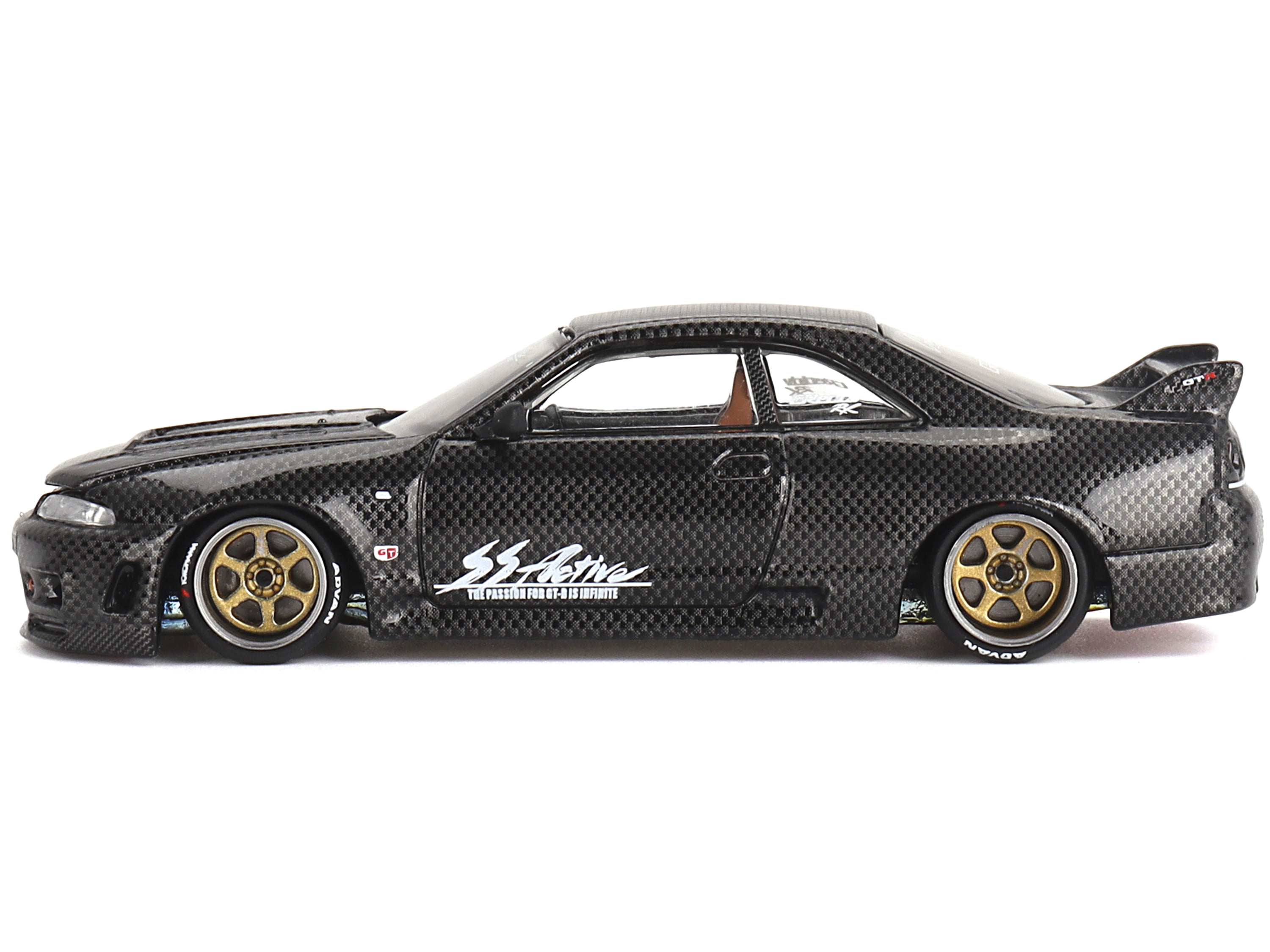 Diecast Nissan Skyline GT-R R33 Active Carbon R RHD Philippines | Ubuy