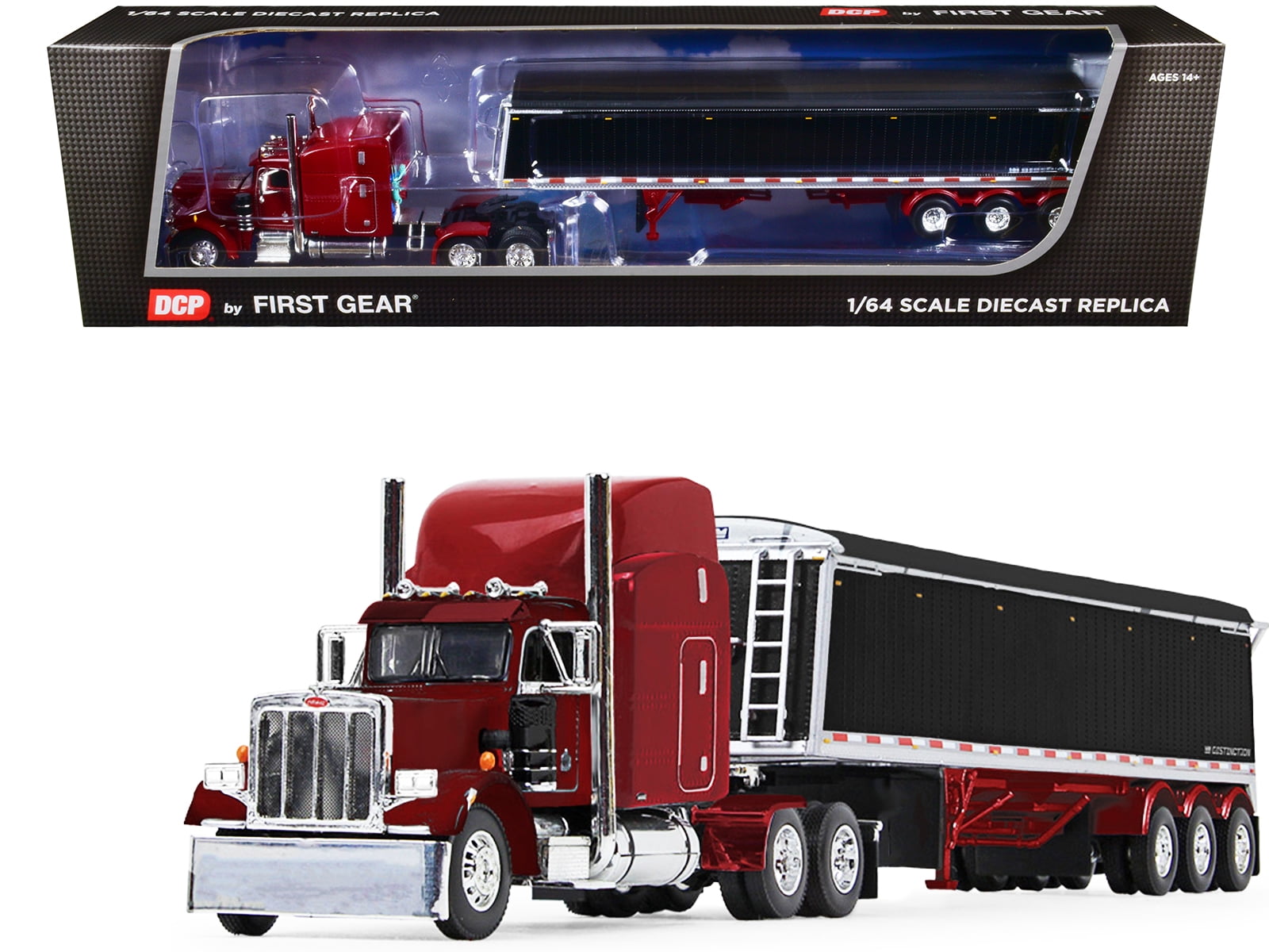Diecast Peterbilt 359 with Mid-Roof Sleeper and Lode King Distinction ...