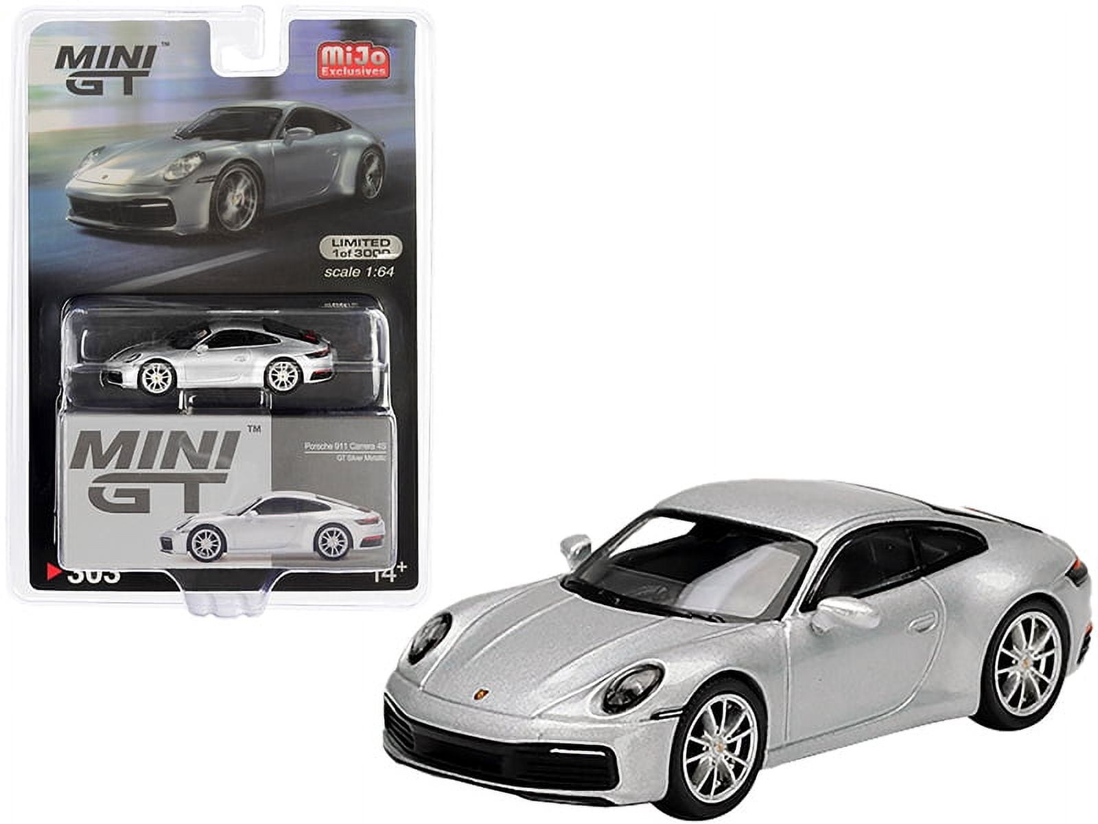 Diecast Porsche 911 Carrera 4S GT Silver Metallic Limited Edition to ...