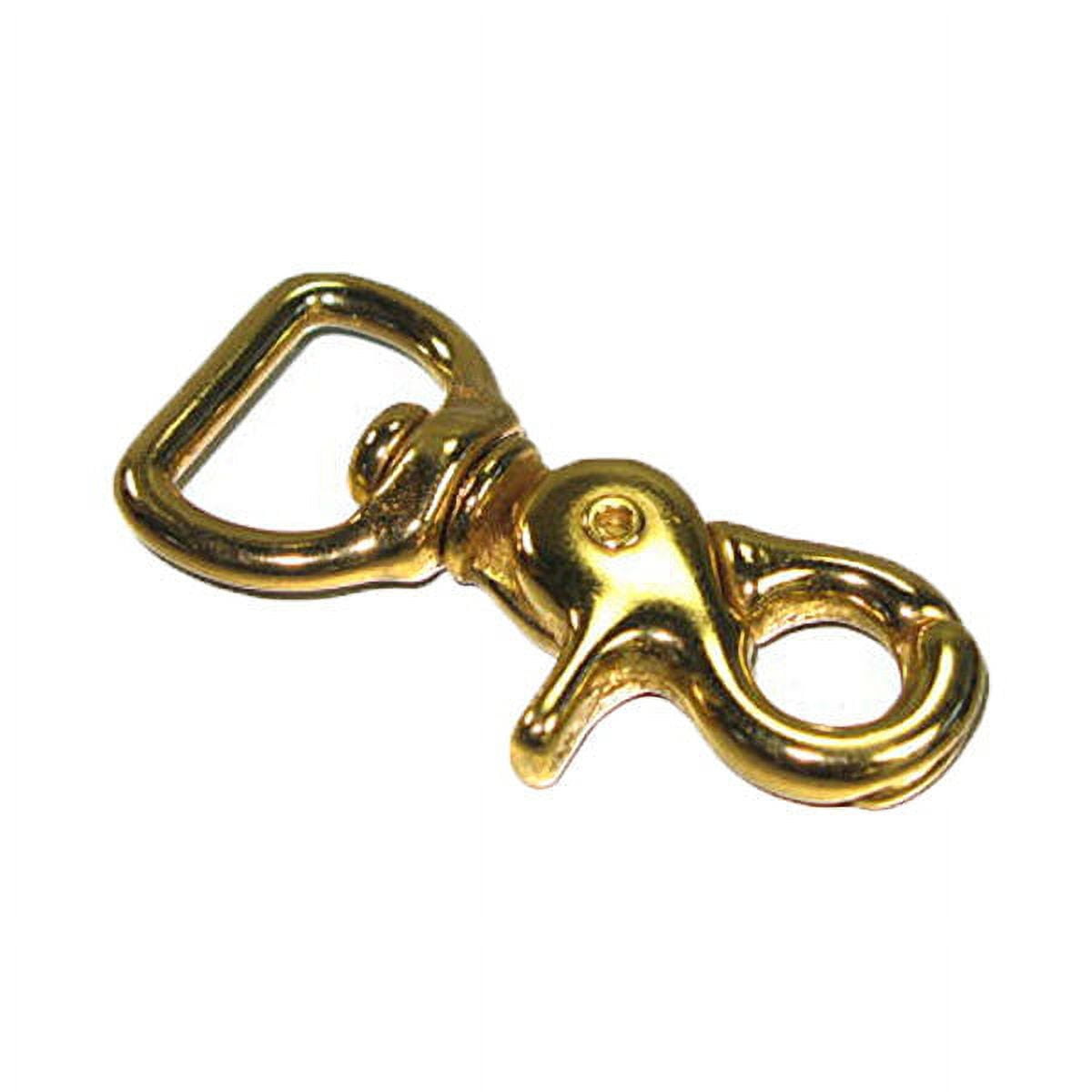 Diecast Spring Loaded Trigger Snap Square Eye - 3/4" / Solid Brass ...