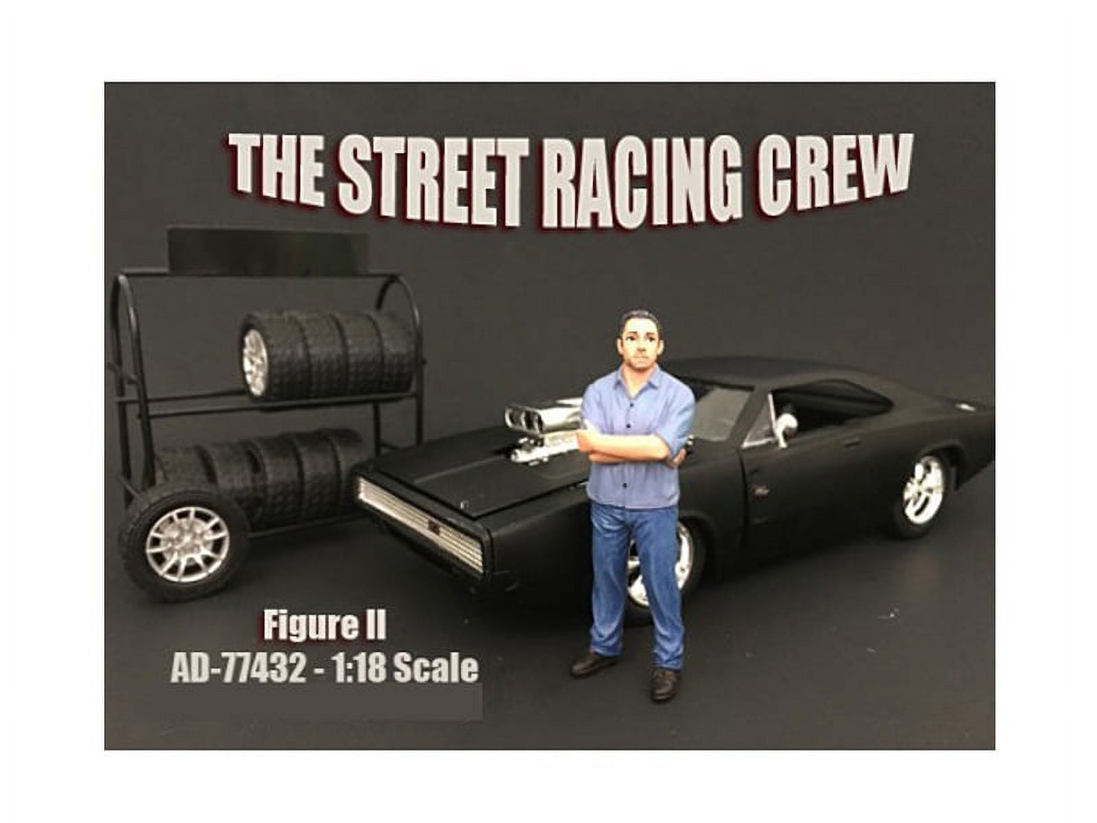The Street Racing Crew Figure II For 1:18 Scale Models by American ...