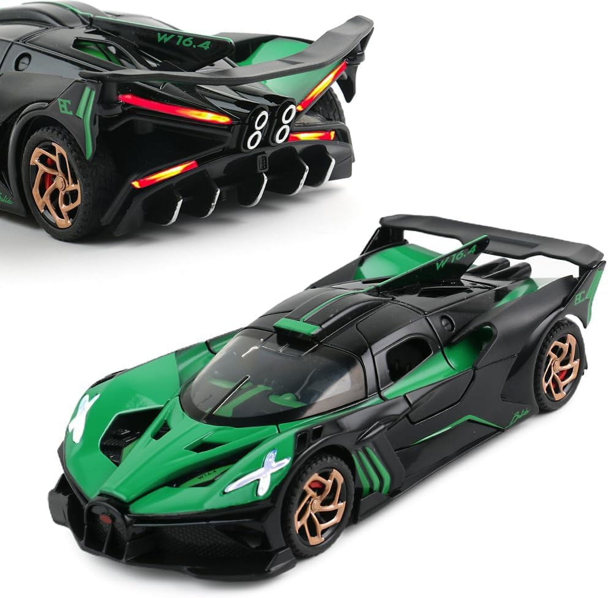 Diecast Toy Car Bugatti Bolide Sports Car Model,Zinc Alloy Simulation ...