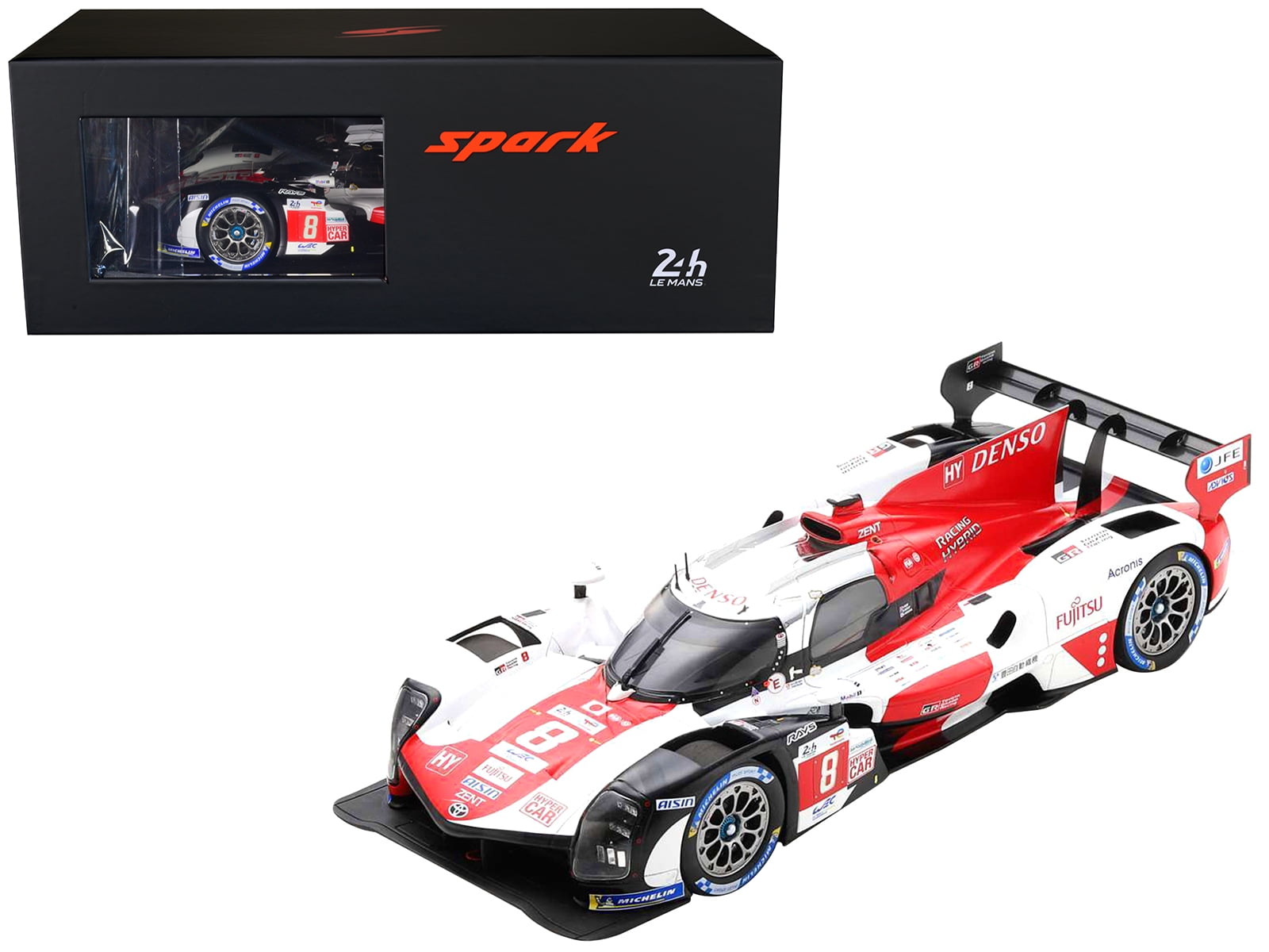 Diecast Toyota GR010 Hybrid #8 Sebastien Buemi - Brendon Hartley - Ryo ...
