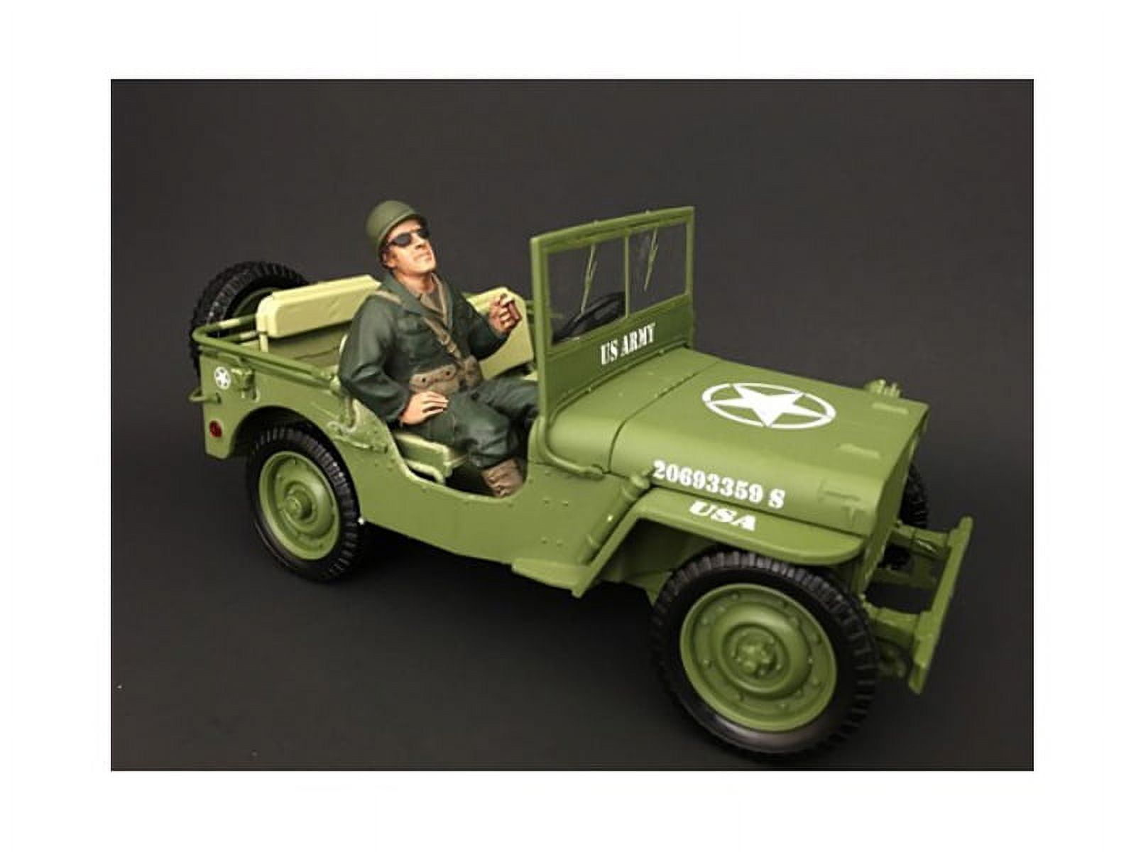 Diecast US Army WWII Figure III For 1:18 Scale Models by American ...