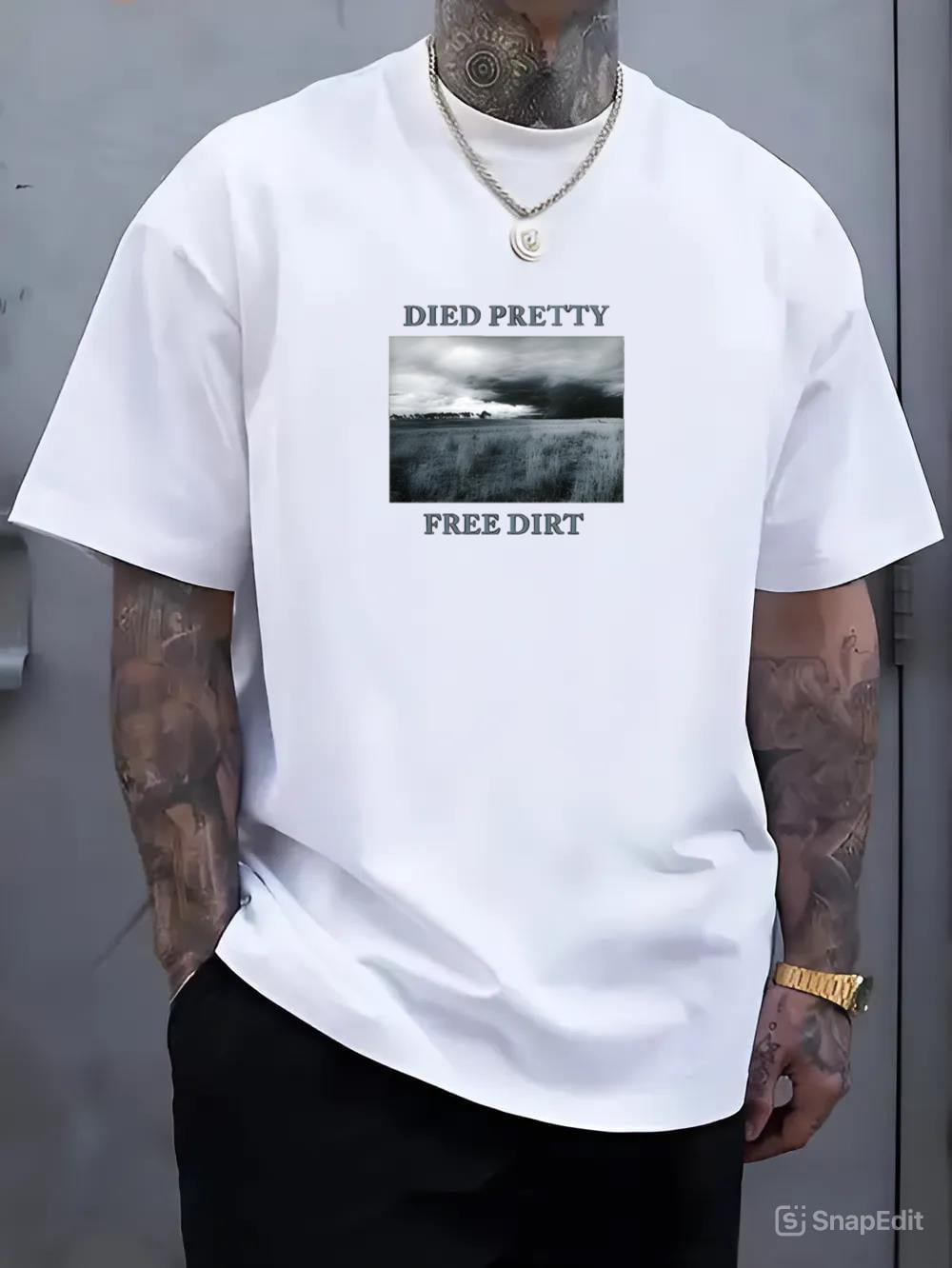 Died Pretty Free Dirt Australia Music Aussie Rock Band Vintage T-Shirt ...