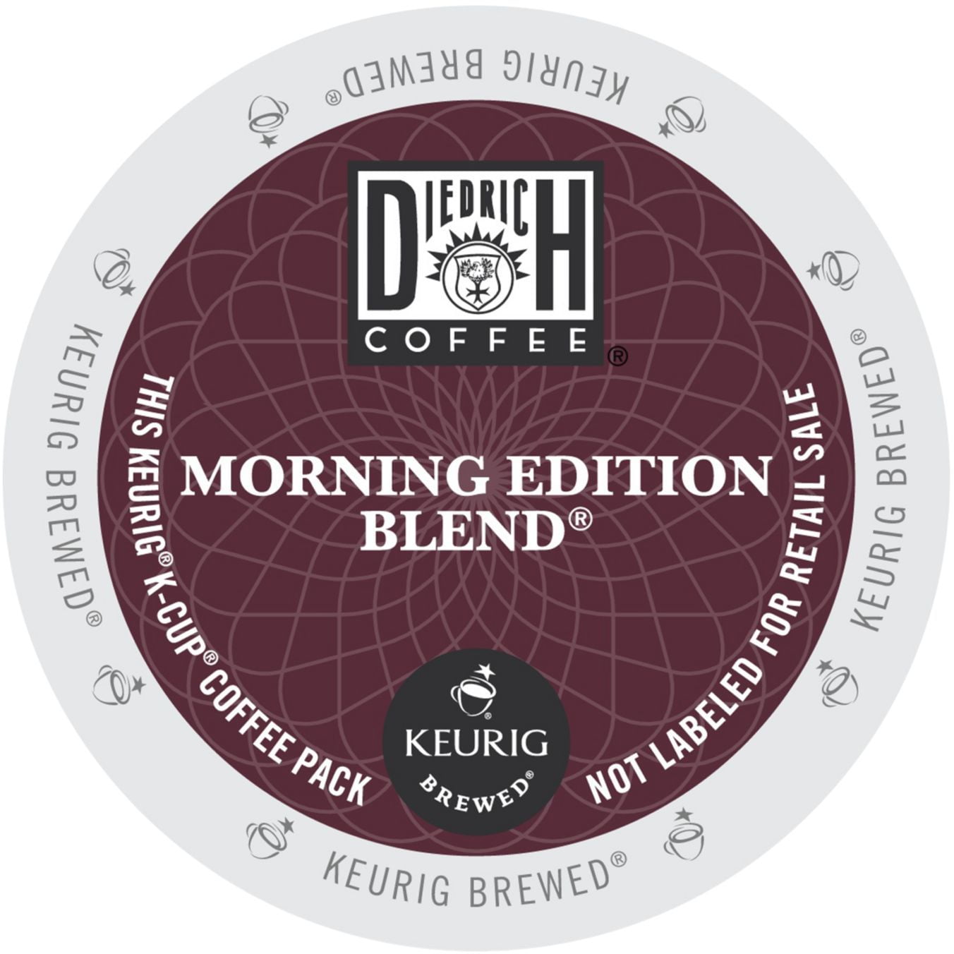 Diedrich Morning Edition Blend Coffee, K-Cup Portion Pack for Keurig ...