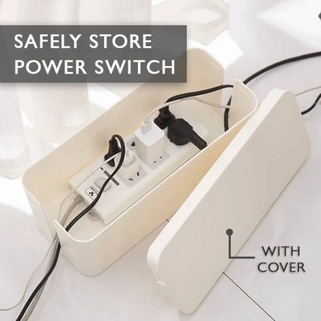 Dieely Charger Cable Cord Storage Wire Storage Box Wire Storage Box ...